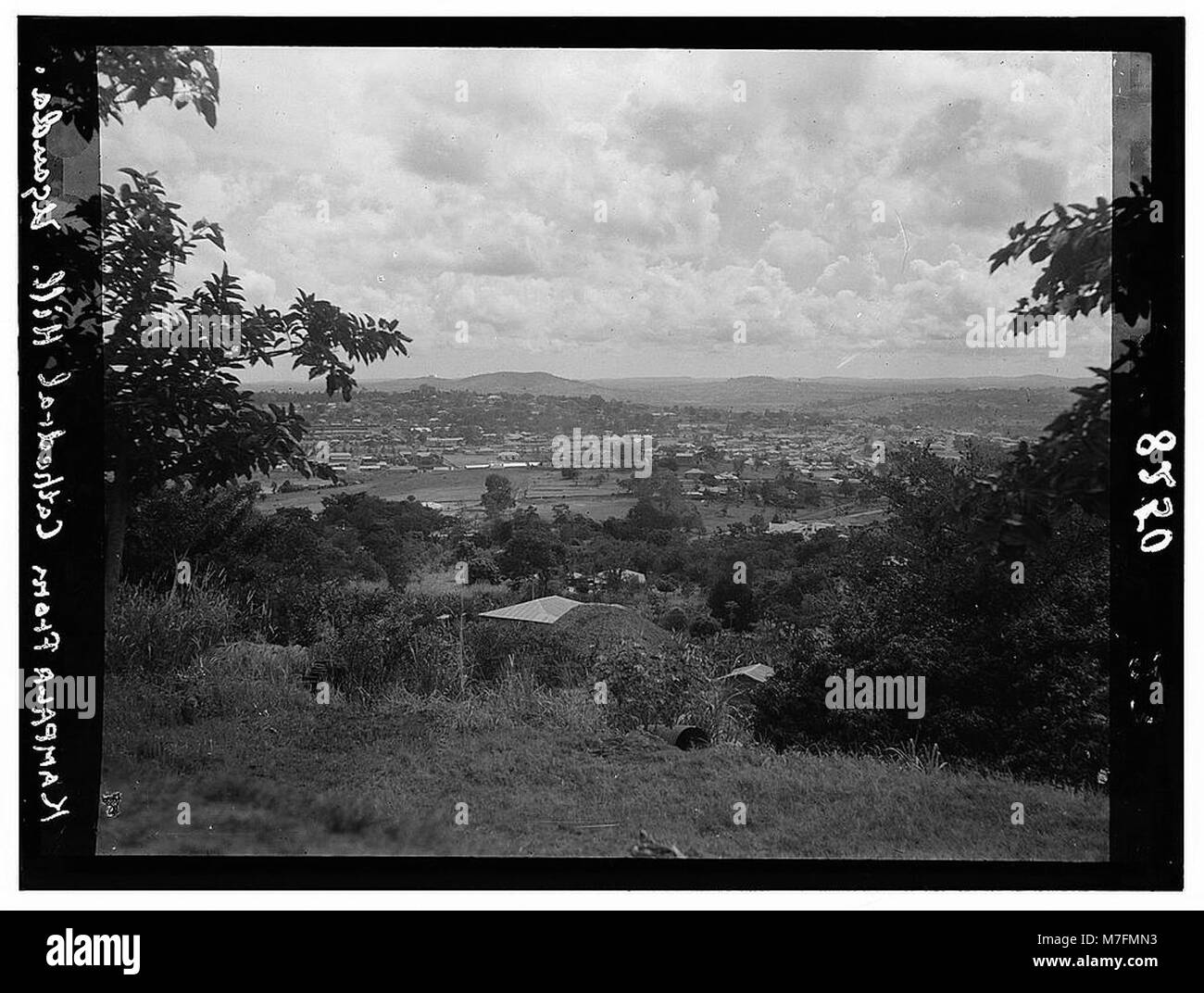 A panoramic view of Kampala, Uganda, from Cathedral Hill, showcasing ...