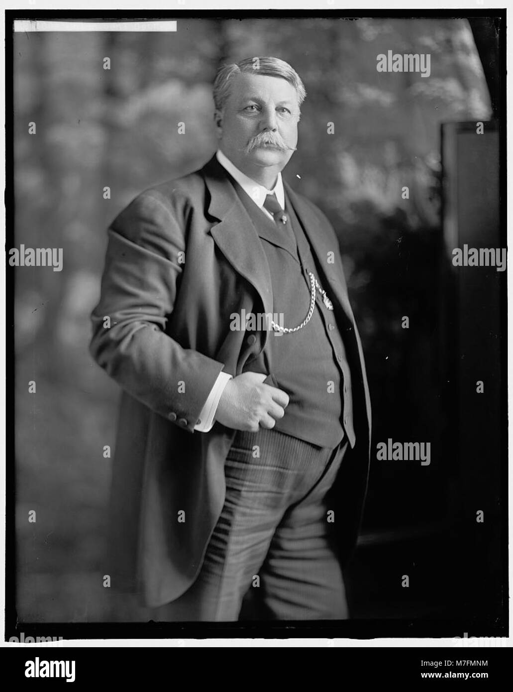 A historical photograph of General George Uhler, recognized for his ...