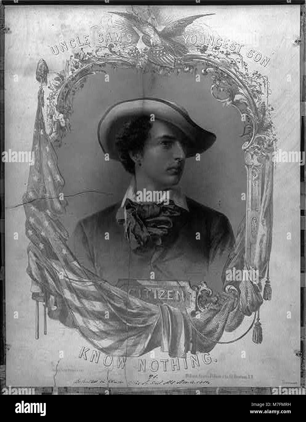 Know nothing party cartoon hi-res stock photography and images - Alamy