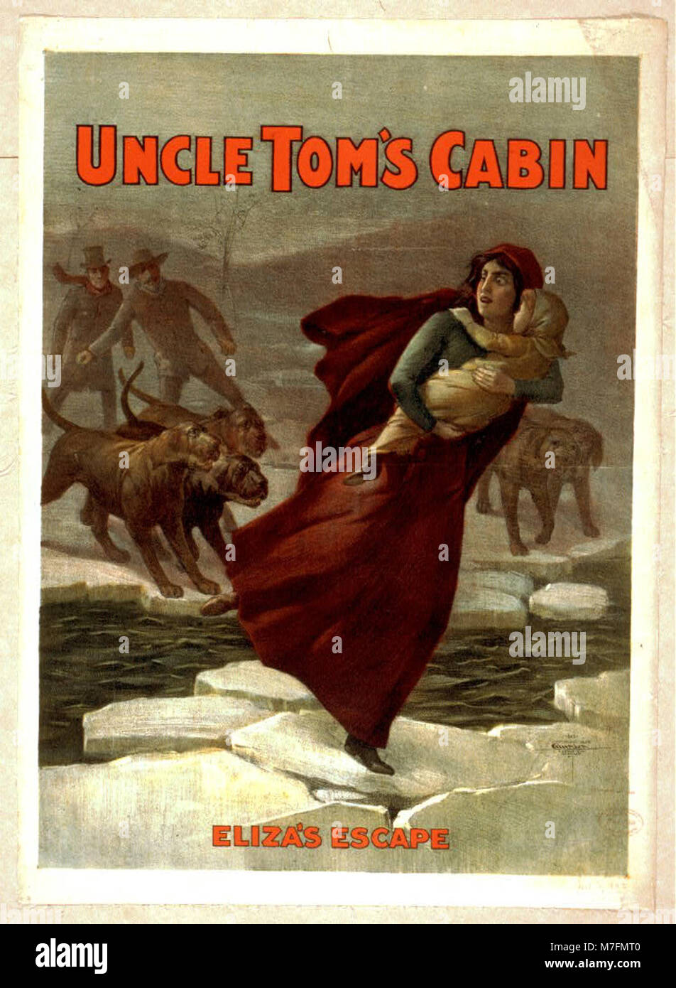 This image illustrates a scene from the famous 19th-century novel ...