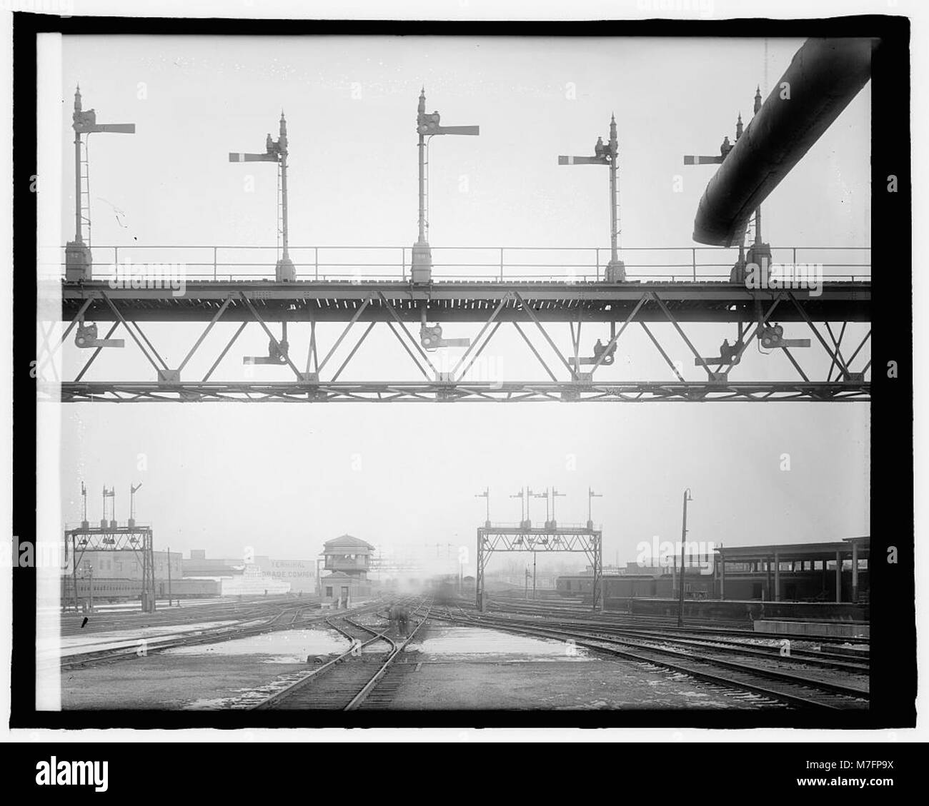 Photograph shows signal station hi-res stock photography and images - Alamy