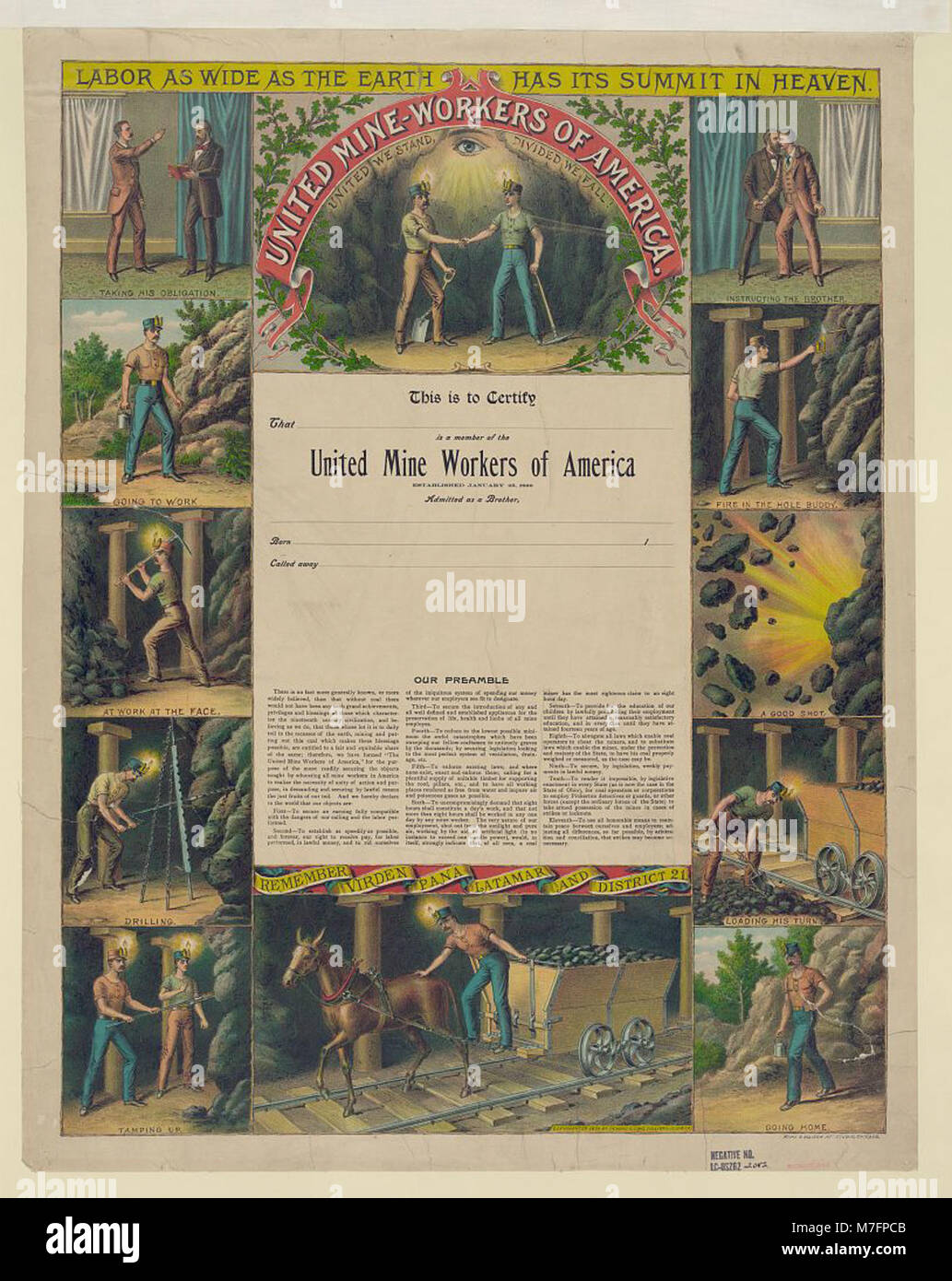 The United Mine Workers of America (UMWA) is a labor union representing ...