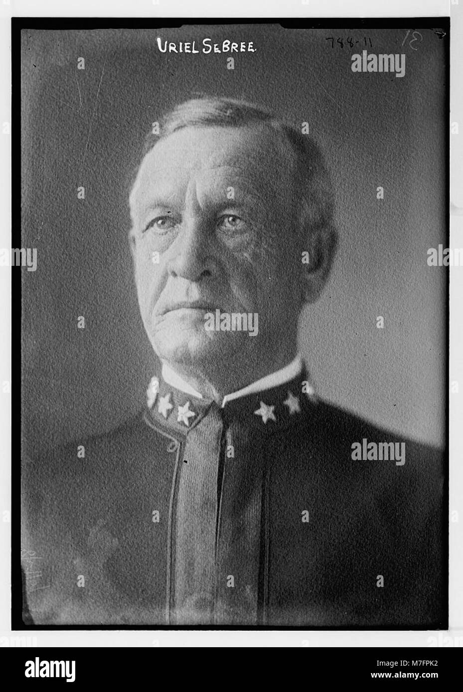 A portrait of Uriel SeBree, capturing his likeness as a notable figure ...