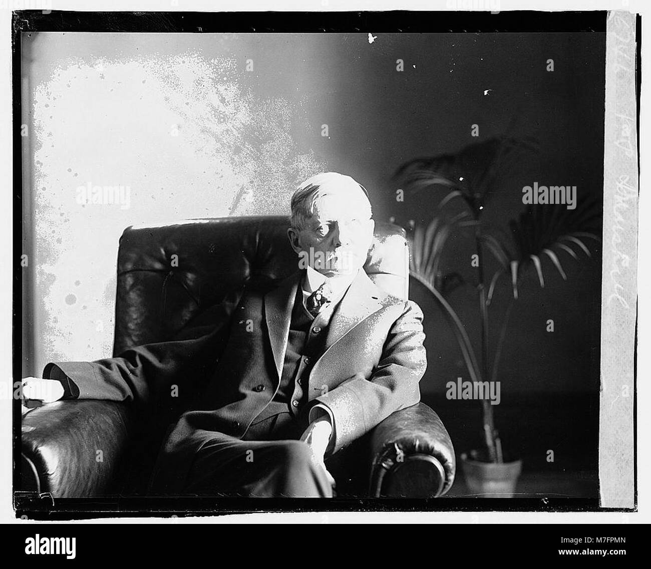 Portrait of V.P. Marshall, likely a public figure or politician from ...