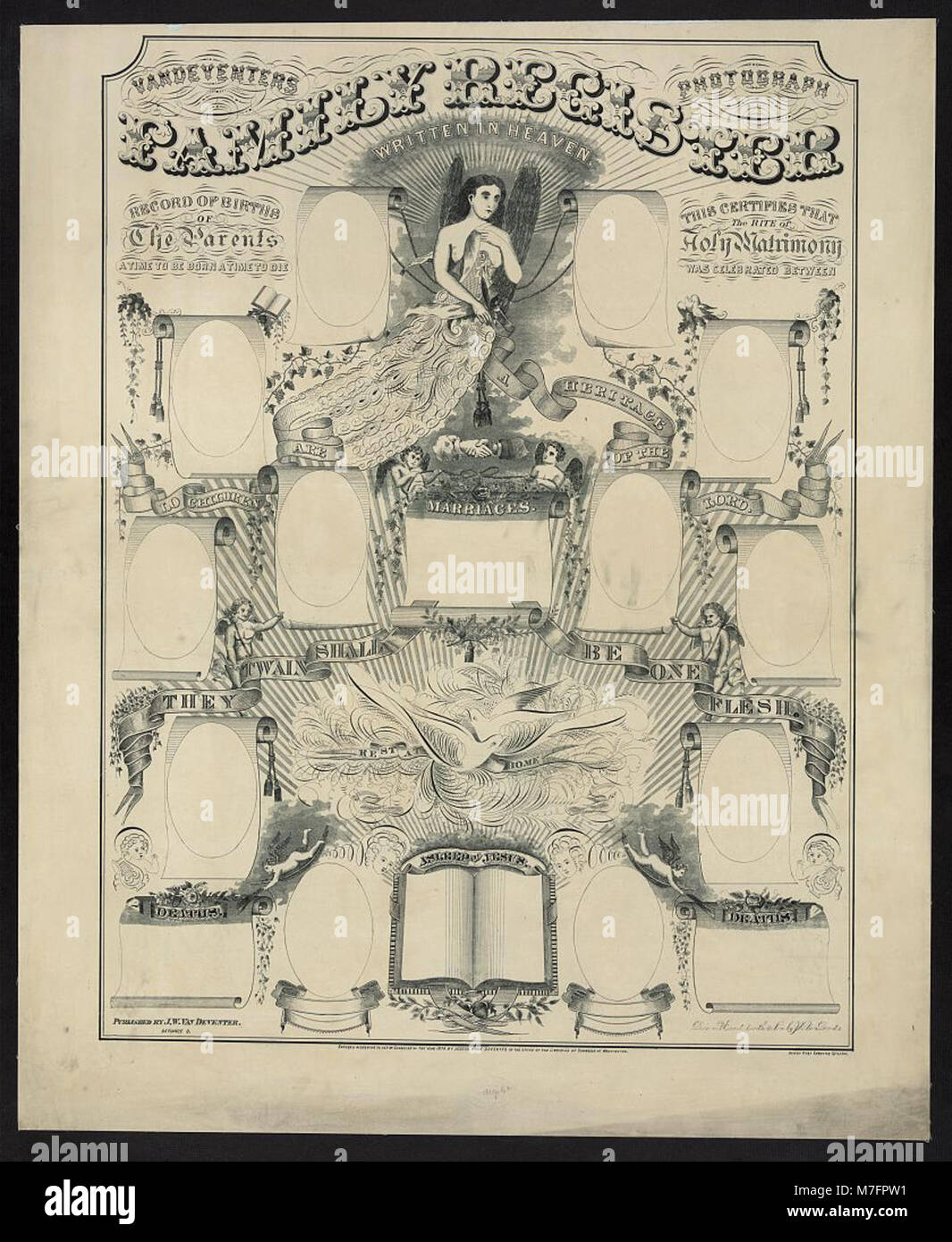 A family photograph from the Vandeventer collection, documenting the ...