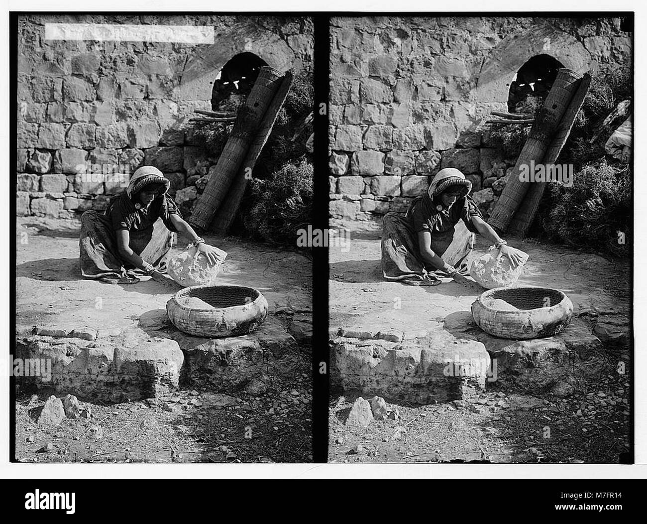 The image illustrates various methods of crushing clay, focusing on the ...