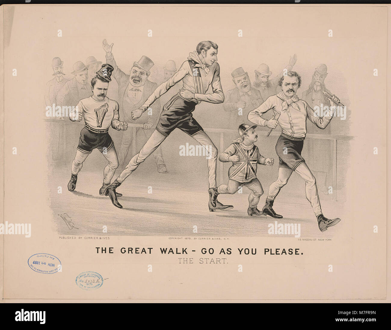 A photograph marking the beginning of *The Great Walk*, a walk where ...