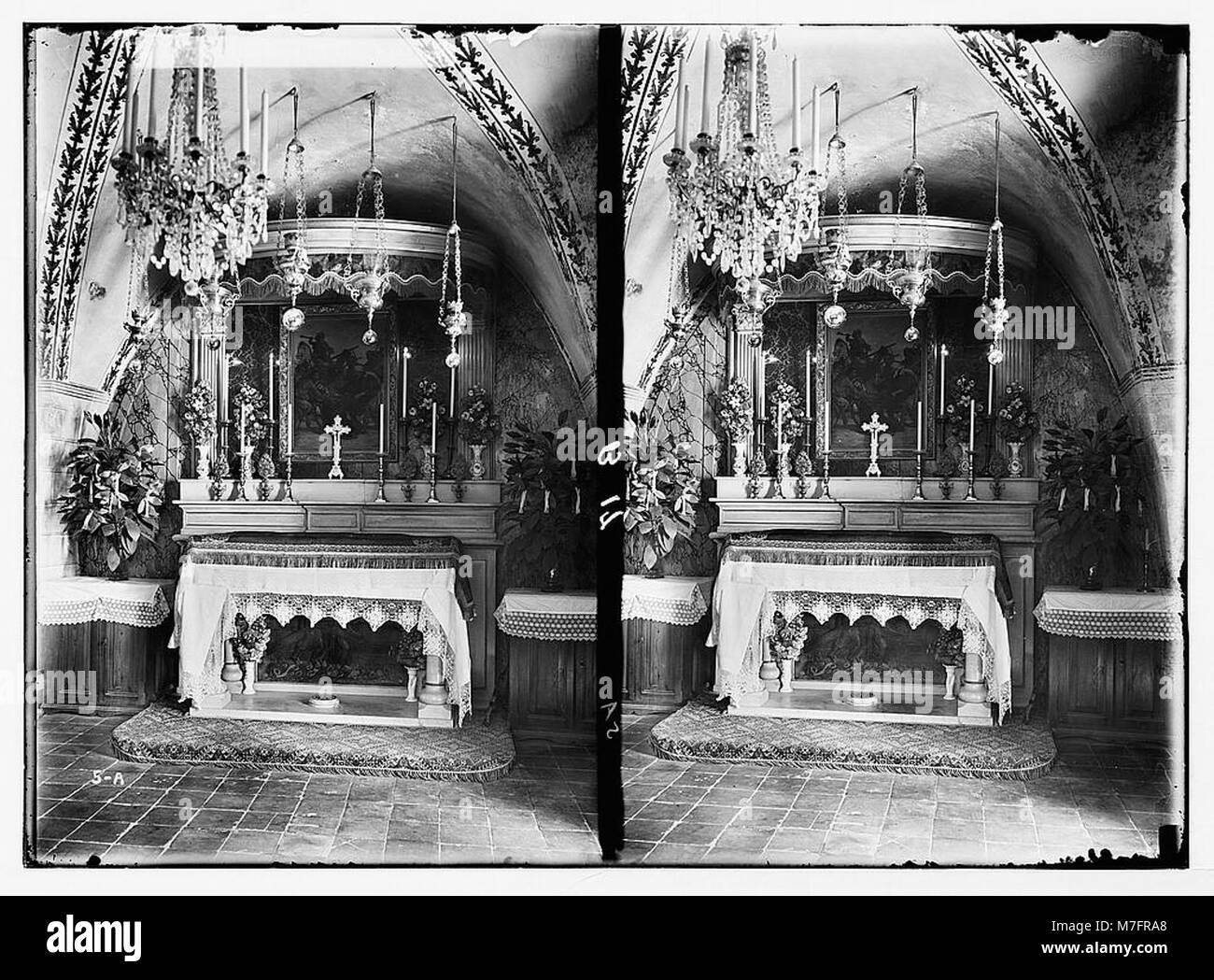 An image depicting the Via Dolorosa, beginning at St. Stephen's Gate ...