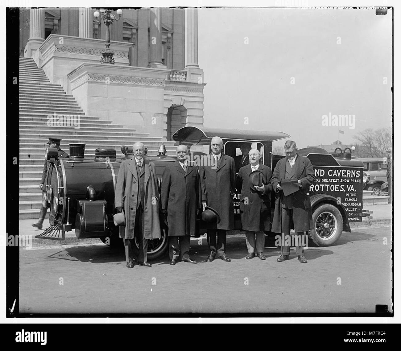 A historical photograph of Vice President Charles Curtis, captured ...
