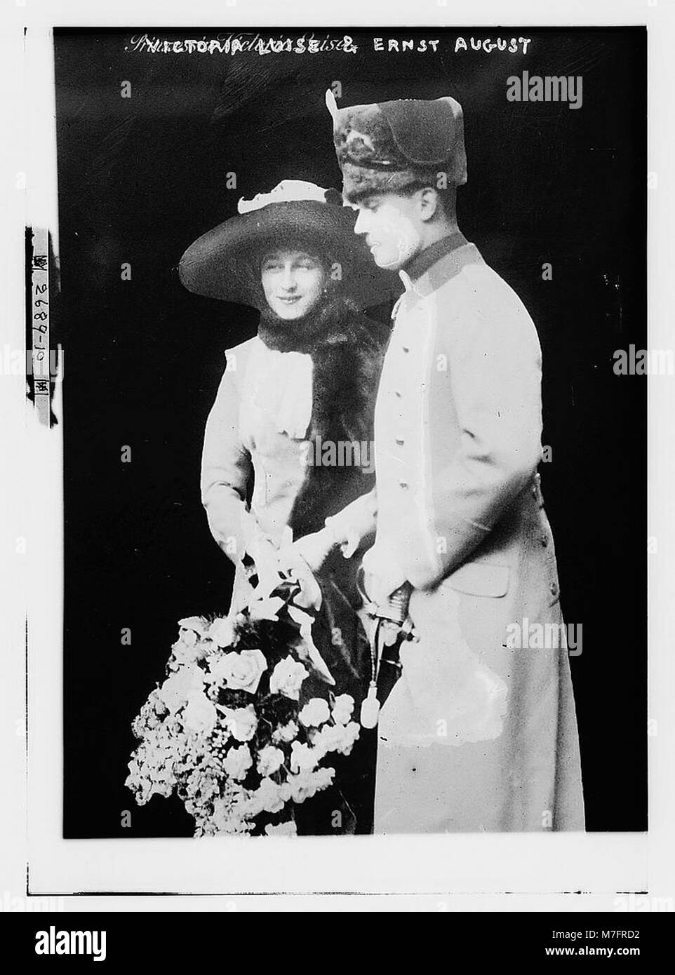 A photograph of Princess Victoria Louise and Prince Ernst August ...