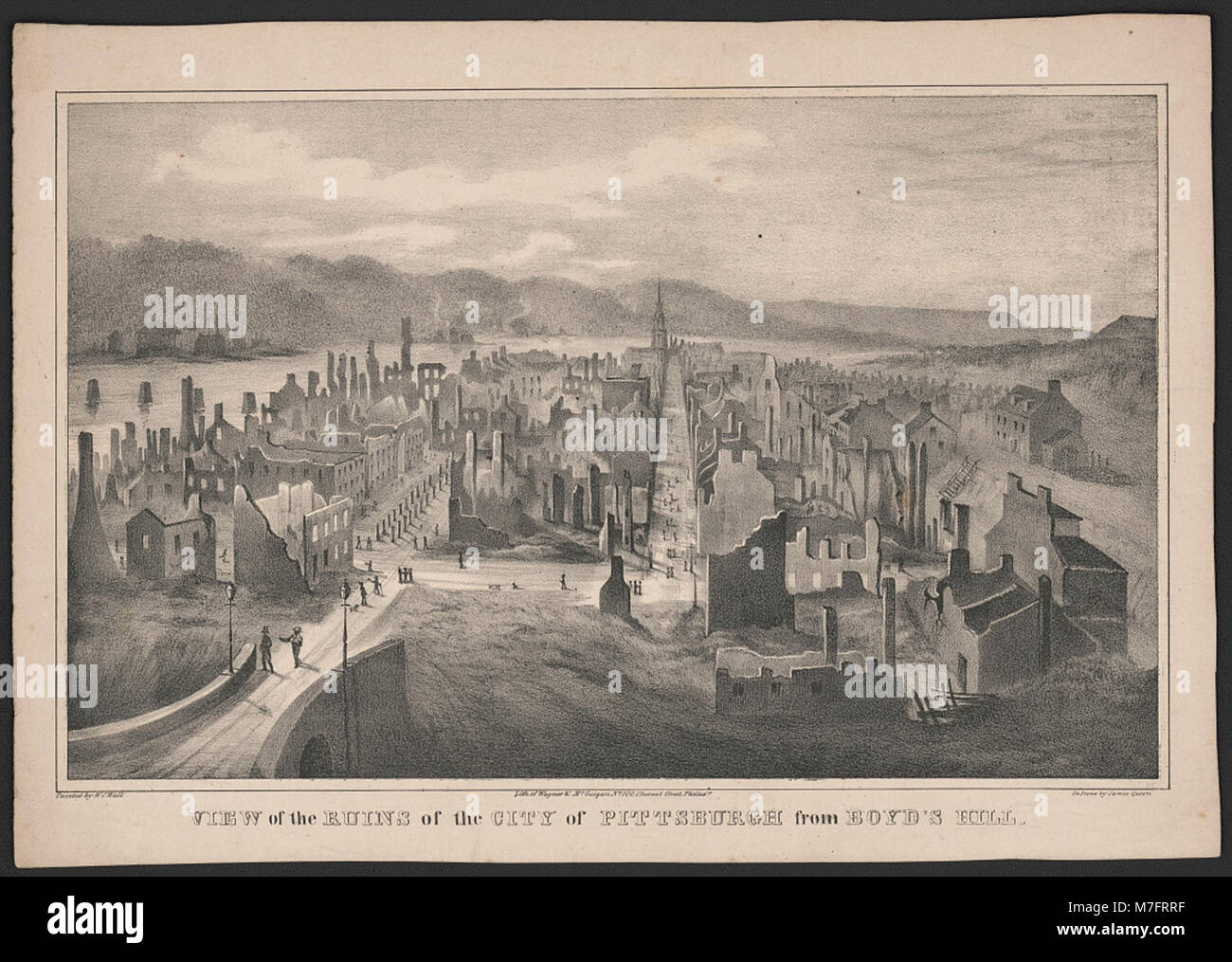 Historic pittsburgh fire hi-res stock photography and images - Alamy