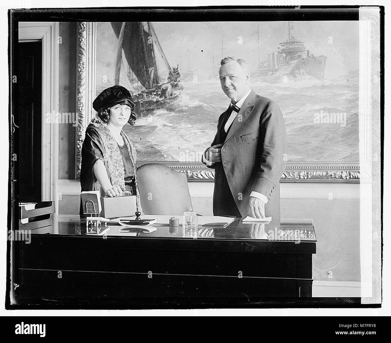 Violet Oliver served as Secretary to Daniels, an important ...