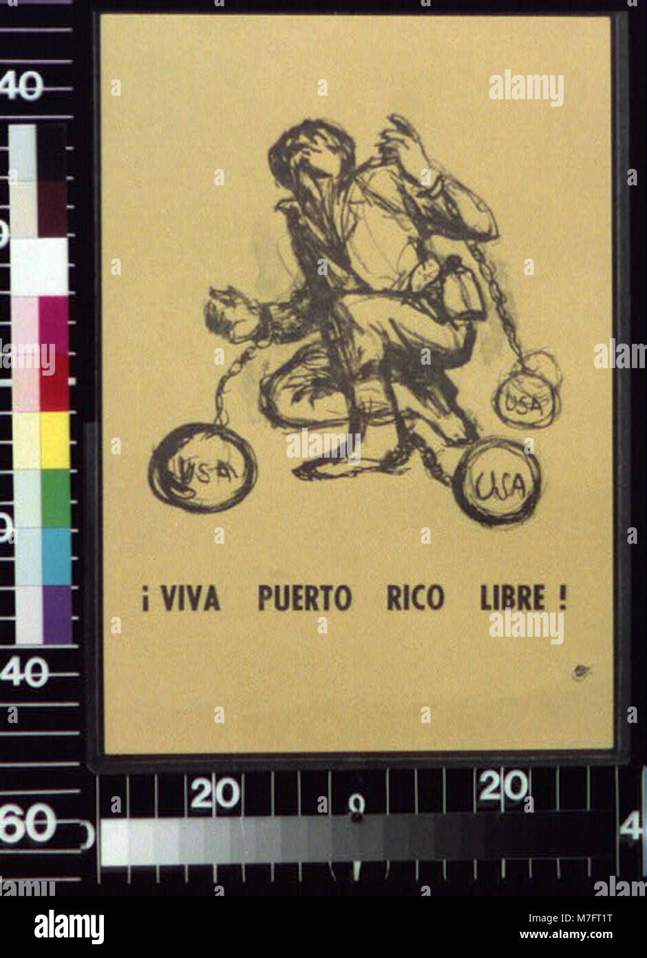 The phrase 'Viva Puerto Rico libre!' is a rallying cry for Puerto Rican ...