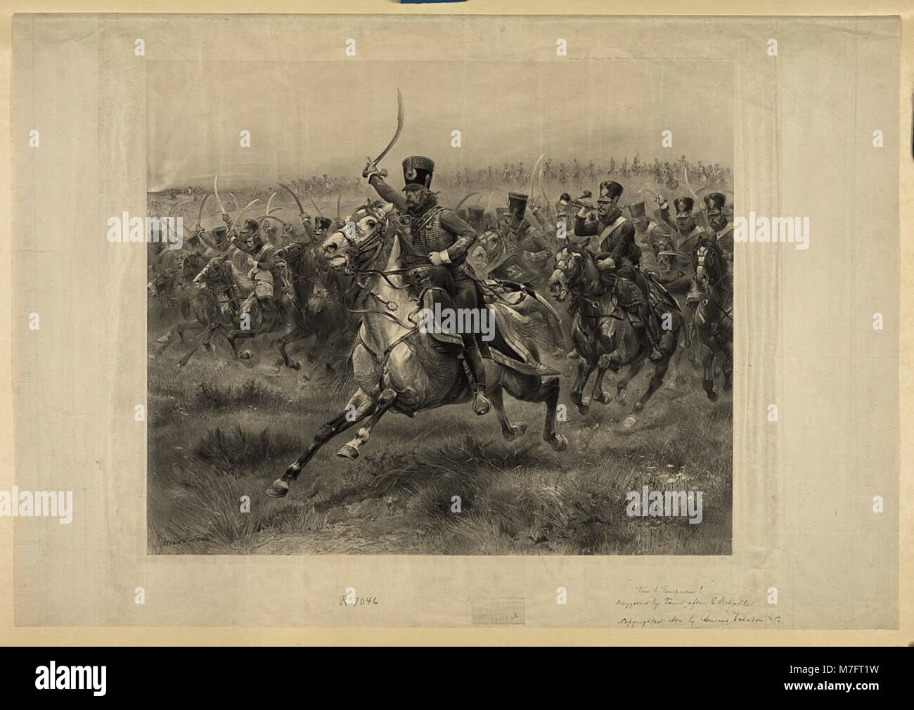 This image depicts a French rallying cry 'Vive l'Empereur!' during the ...