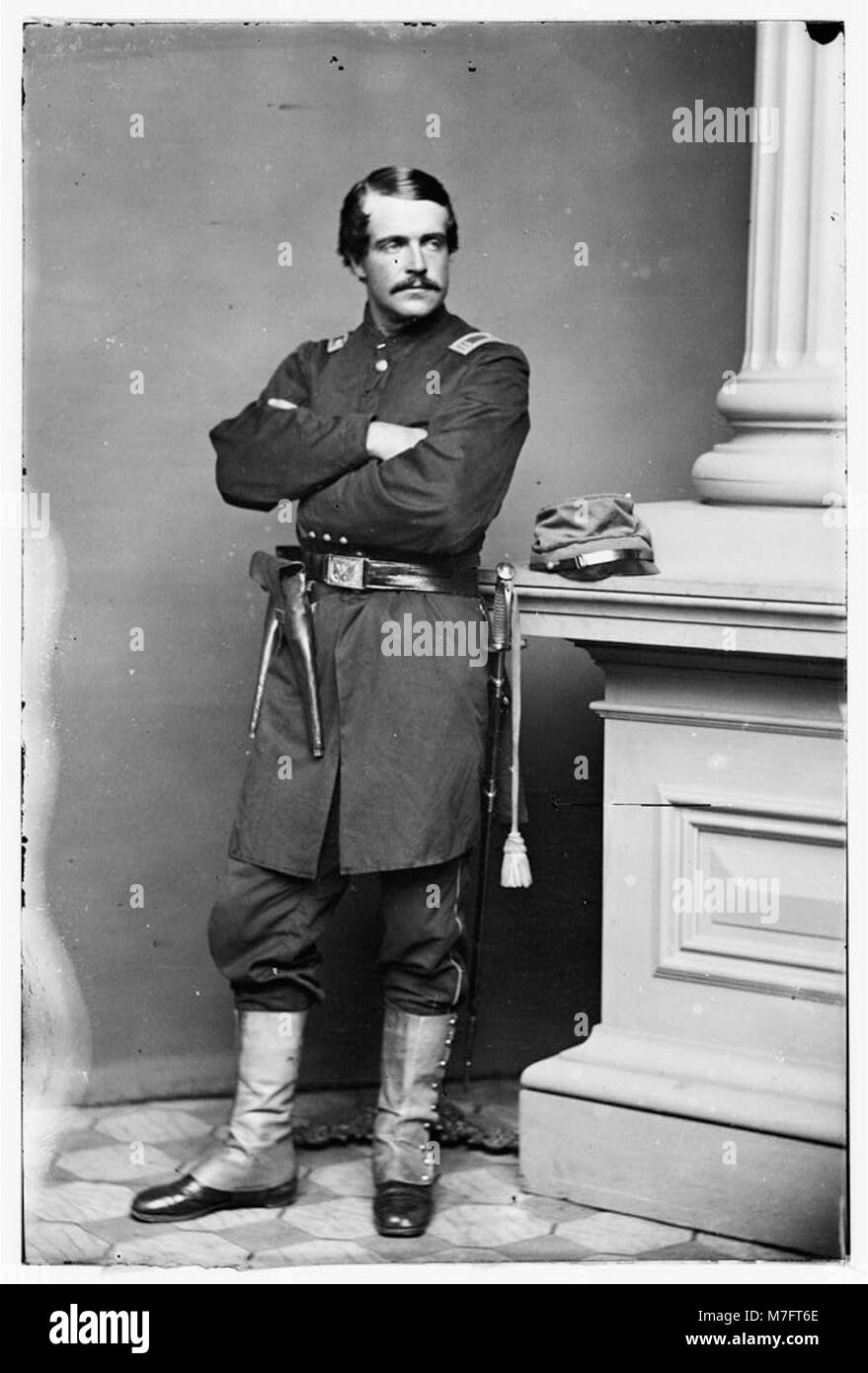 A portrait of W.E. Strong, capturing his stature as a significant ...