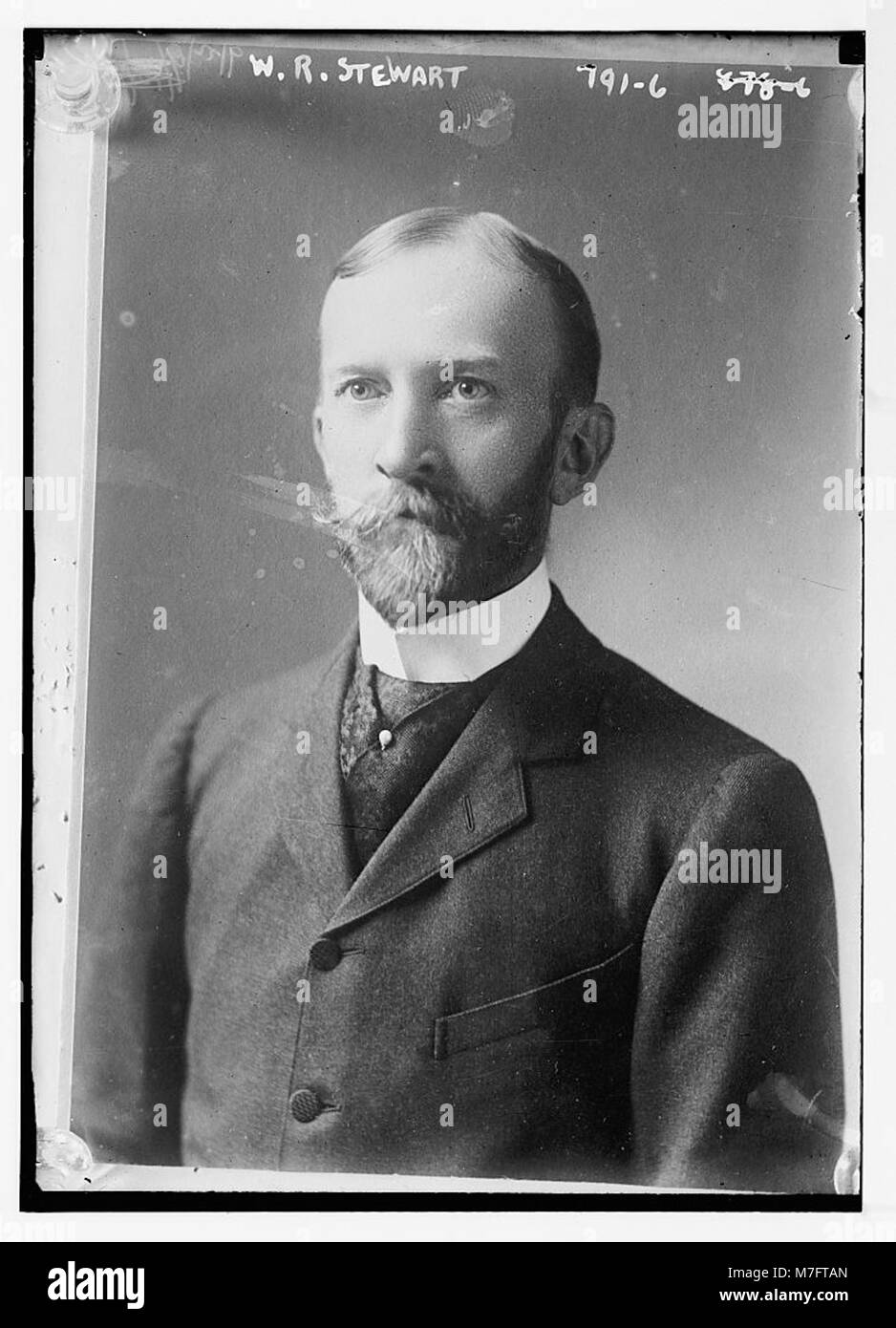 A portrait of W.R. Stewart, a key figure in American history. The image ...
