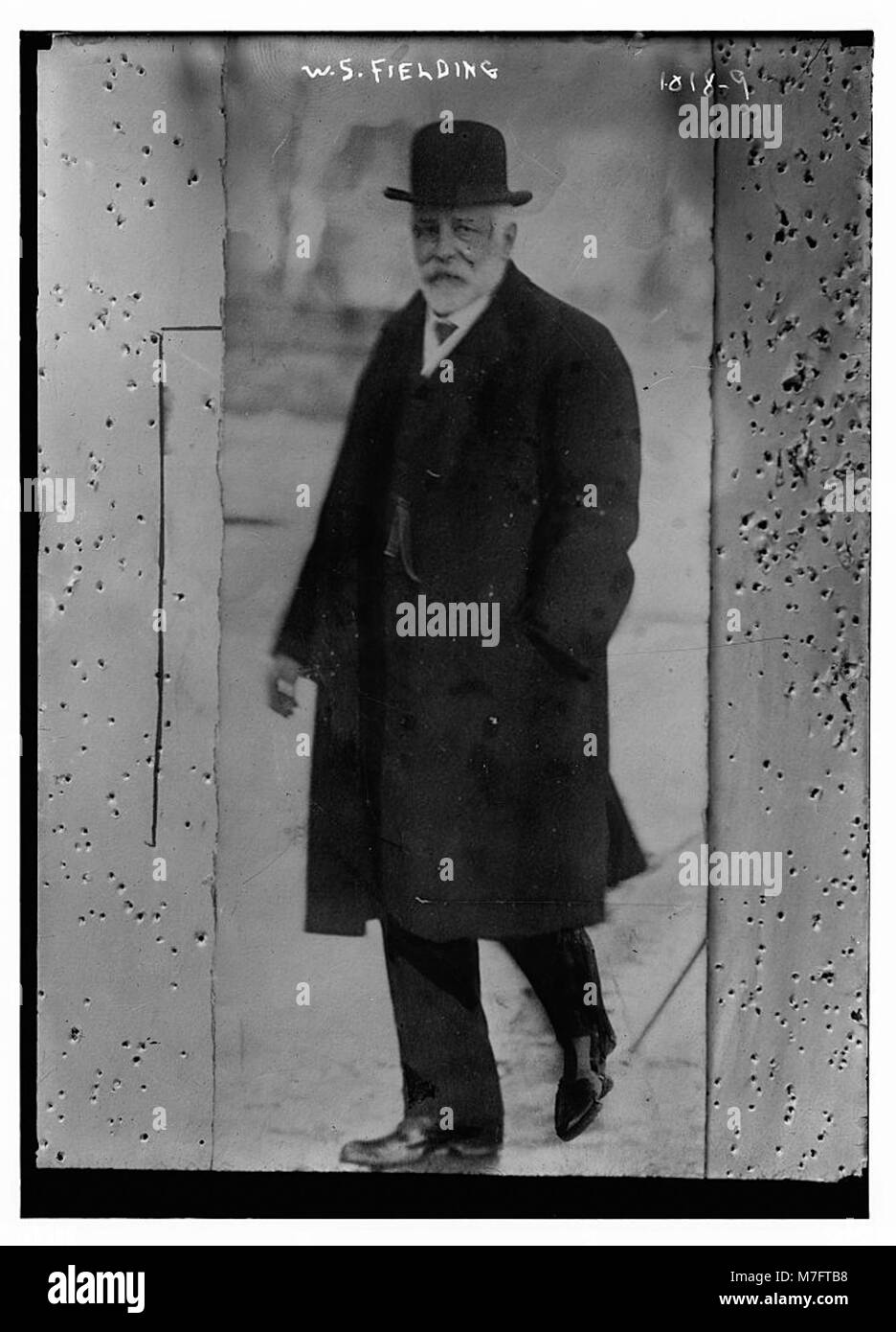 A portrait or photograph of W.S. Fielding, a notable figure, possibly ...