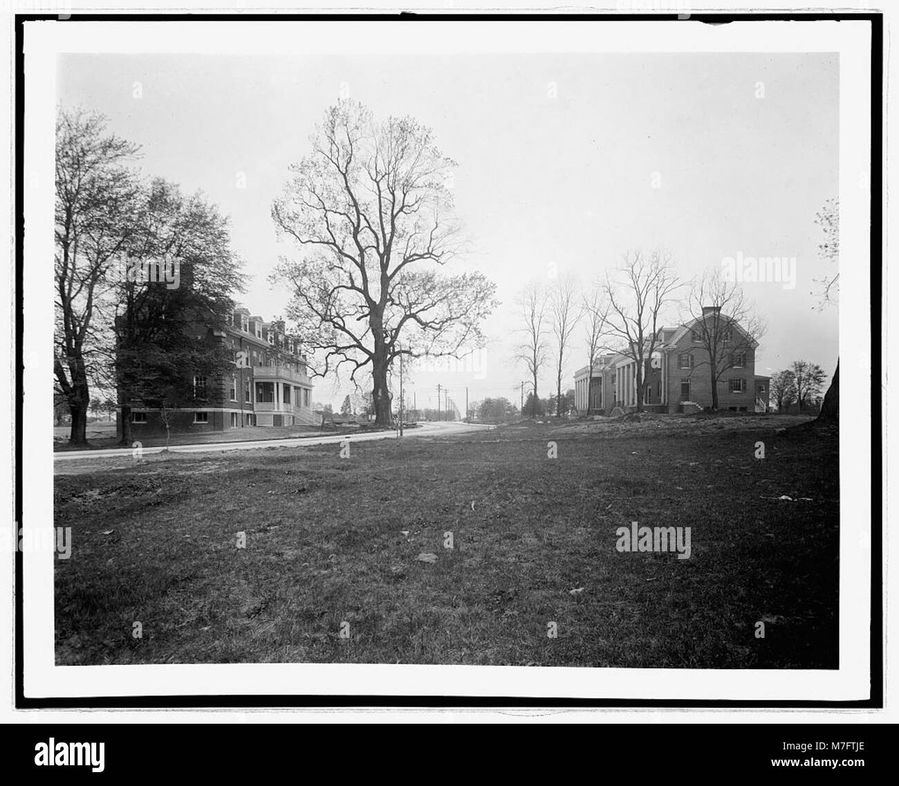 A photograph of the Walter Reed General Hospital in Washington, D.C ...