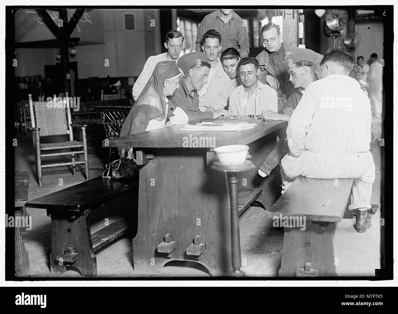 A photograph of Walter Reed Hospital, an important U.S. military ...