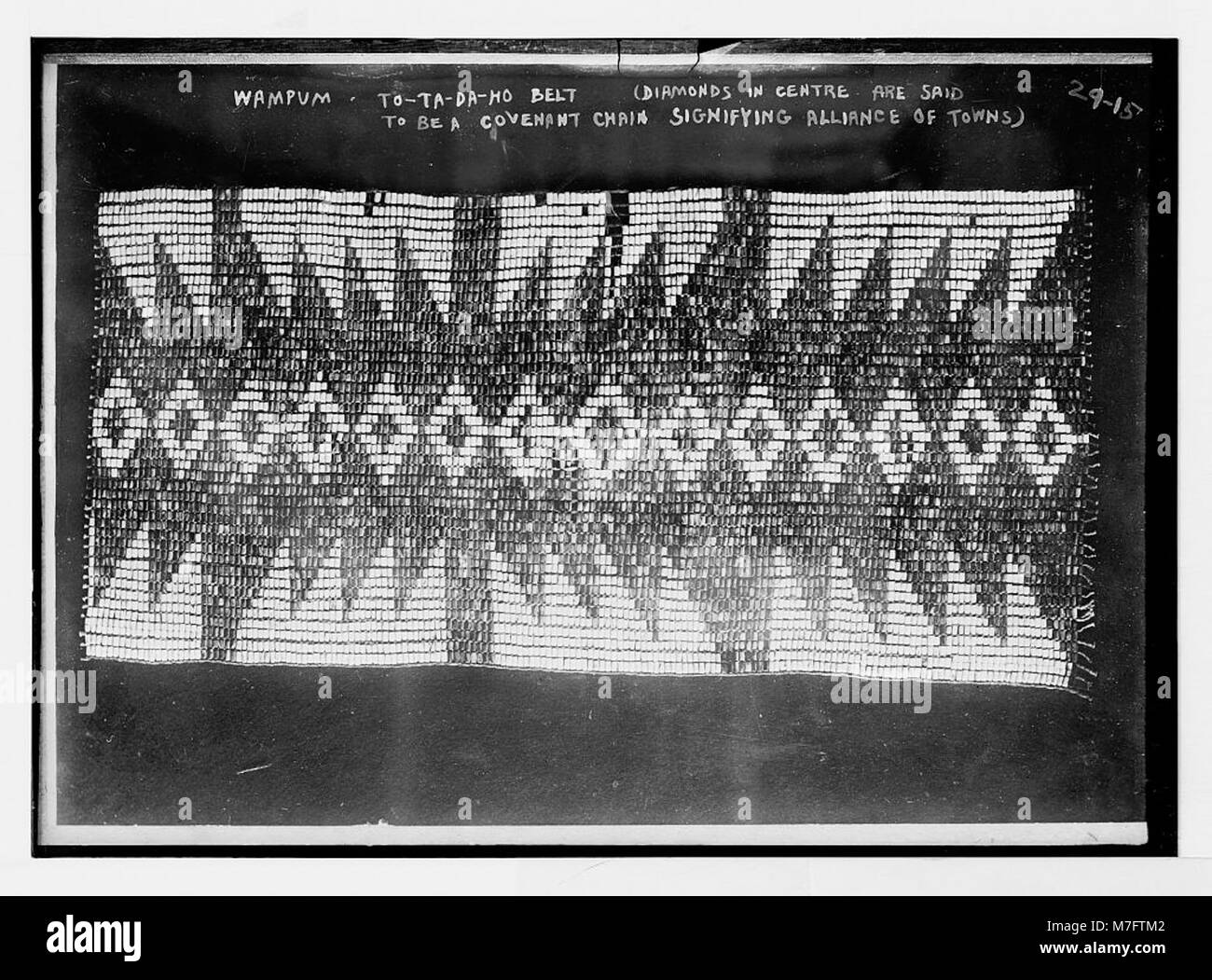 Wampum belt hi-res stock photography and images - Alamy