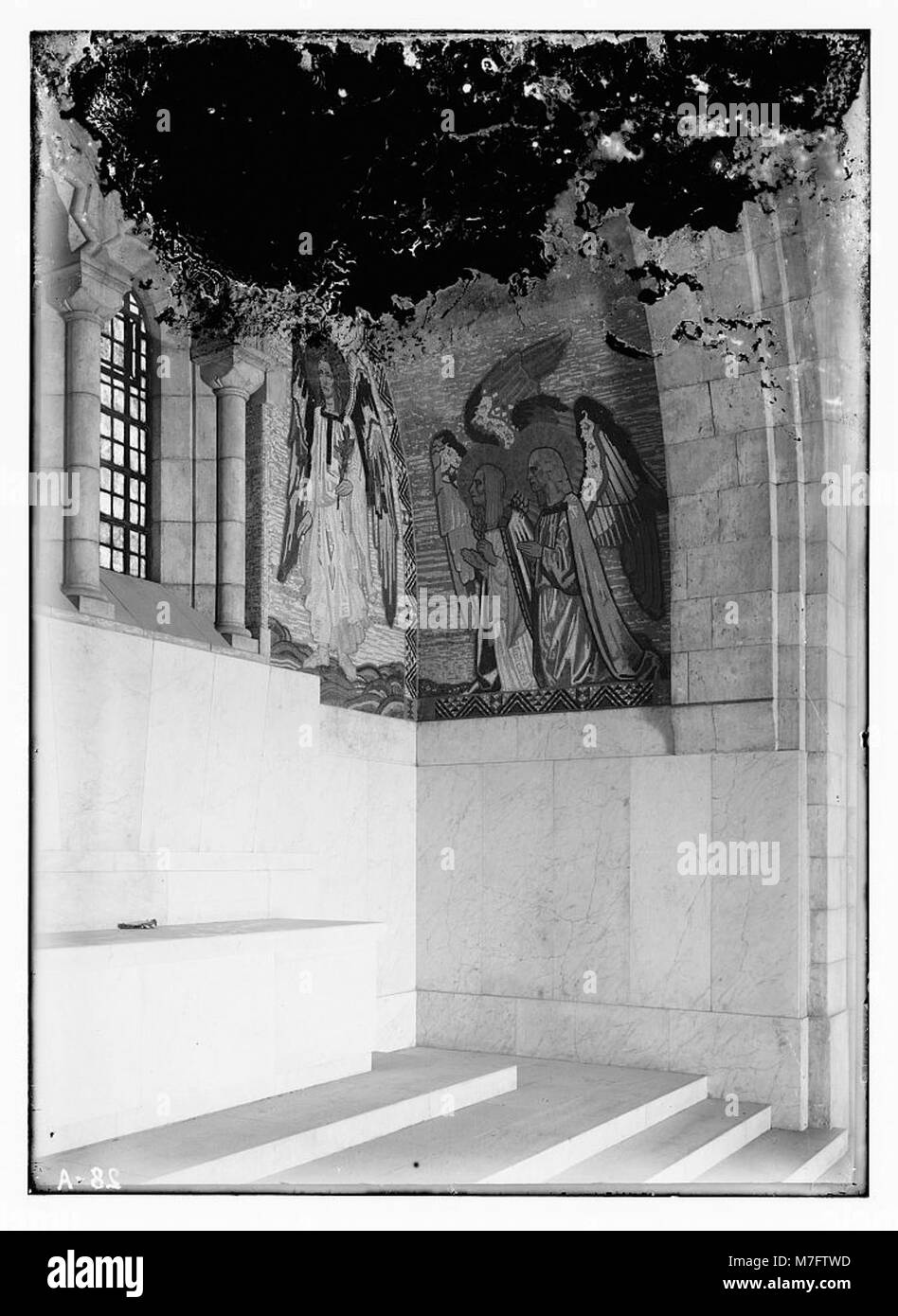 War cemetery, Mt. Scopus, the chapel LOC matpc.08436 Stock Photo - Alamy