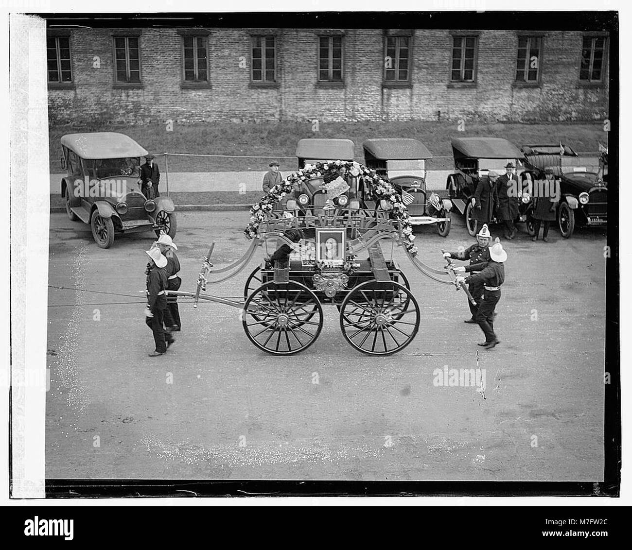 This image shows a Washington fire engine, captured on February 22 ...