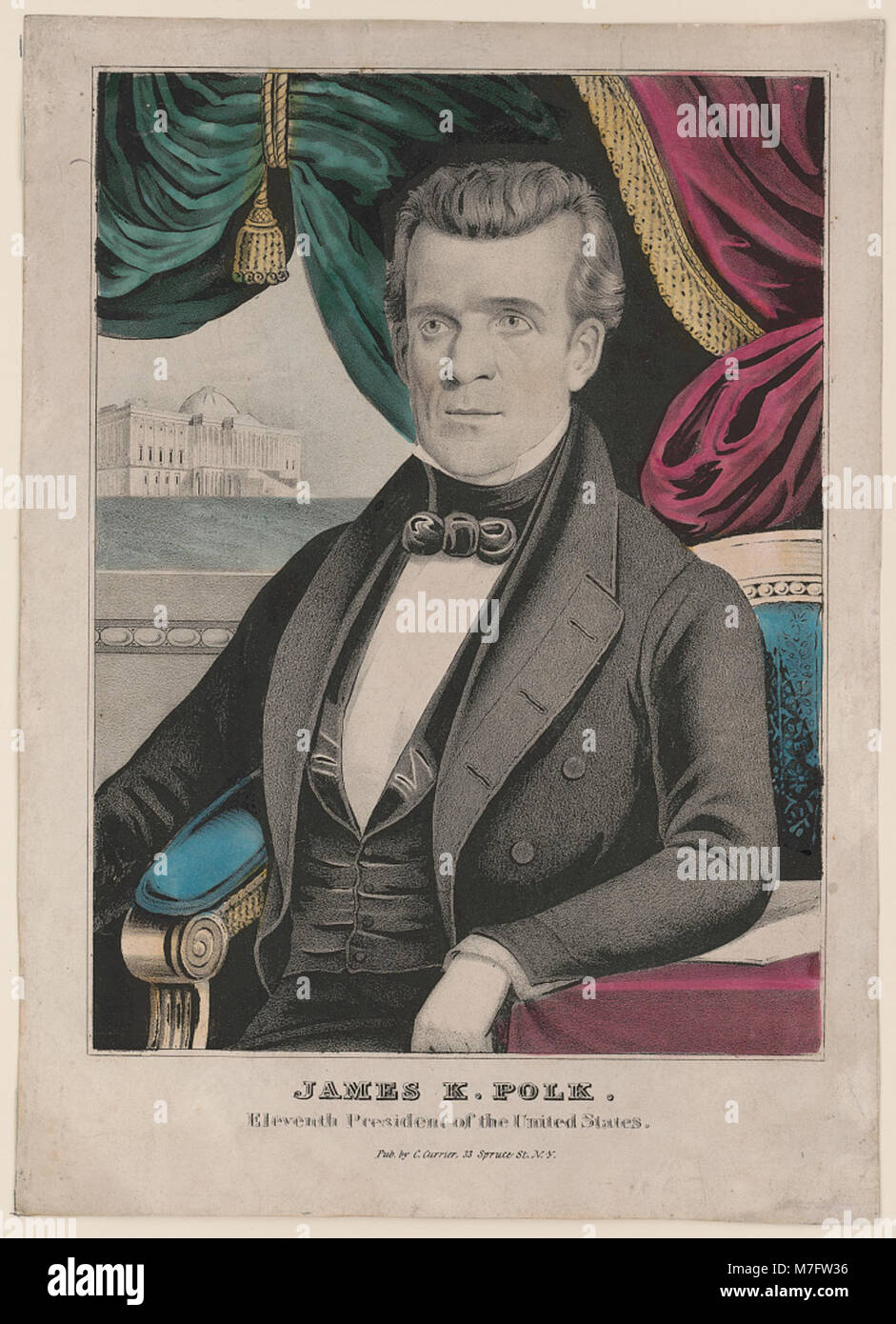 James K. Polk, the 11th President of the United States, played a ...