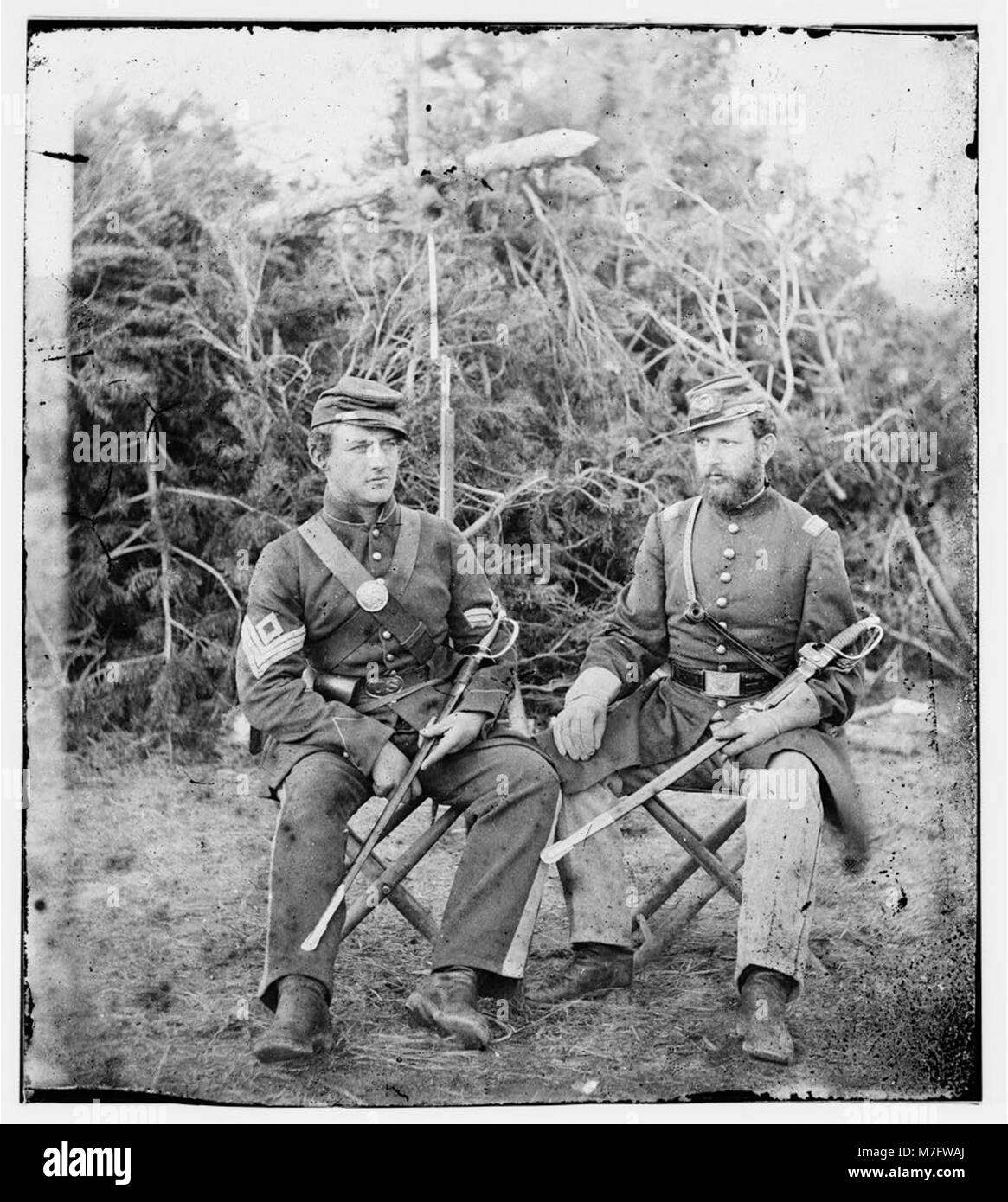 A Sergeant and officer from the 31st Pennsylvania Infantry, later the ...