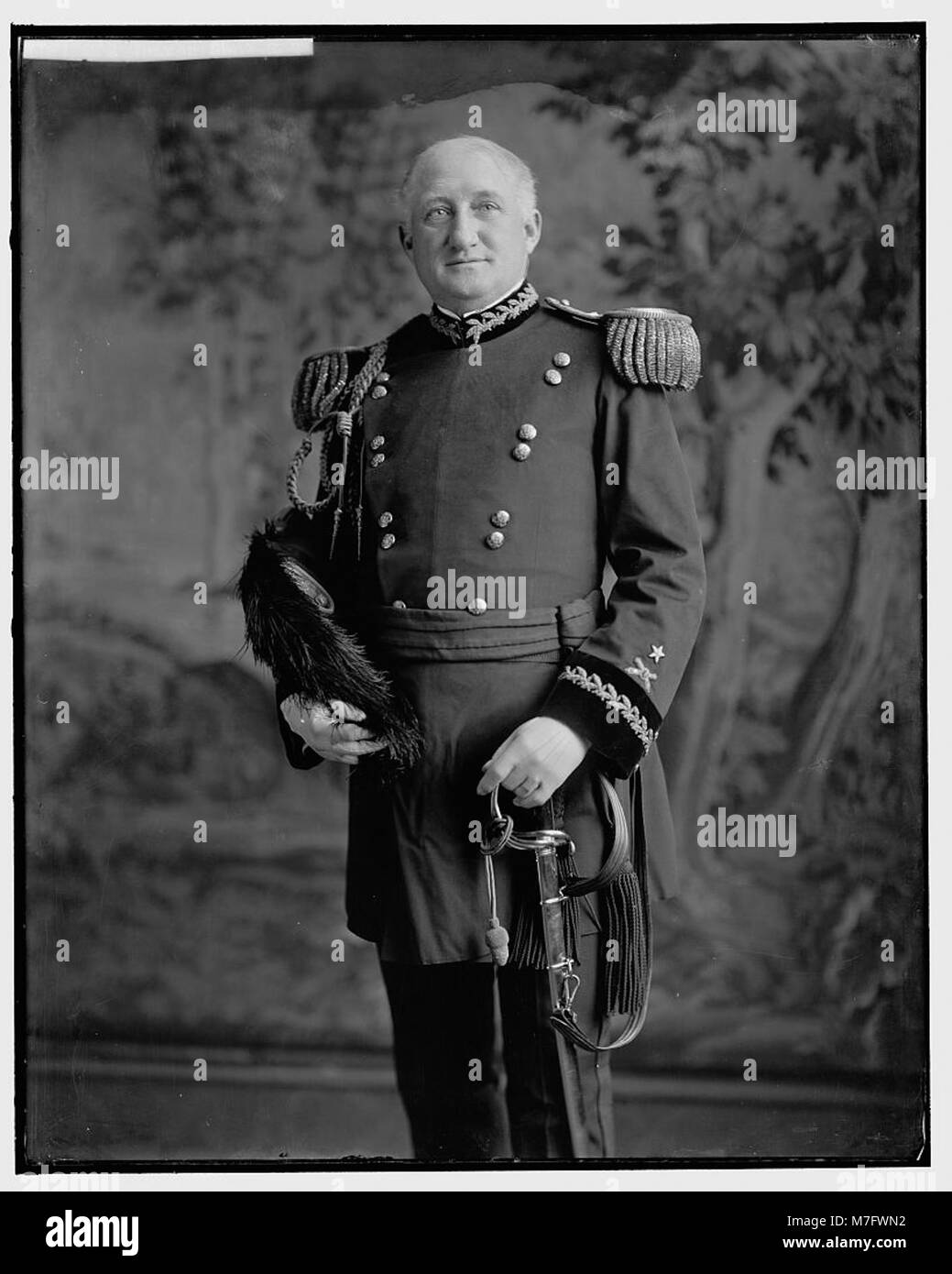 A portrait of General E.M. Weaver, showcasing his military career and ...