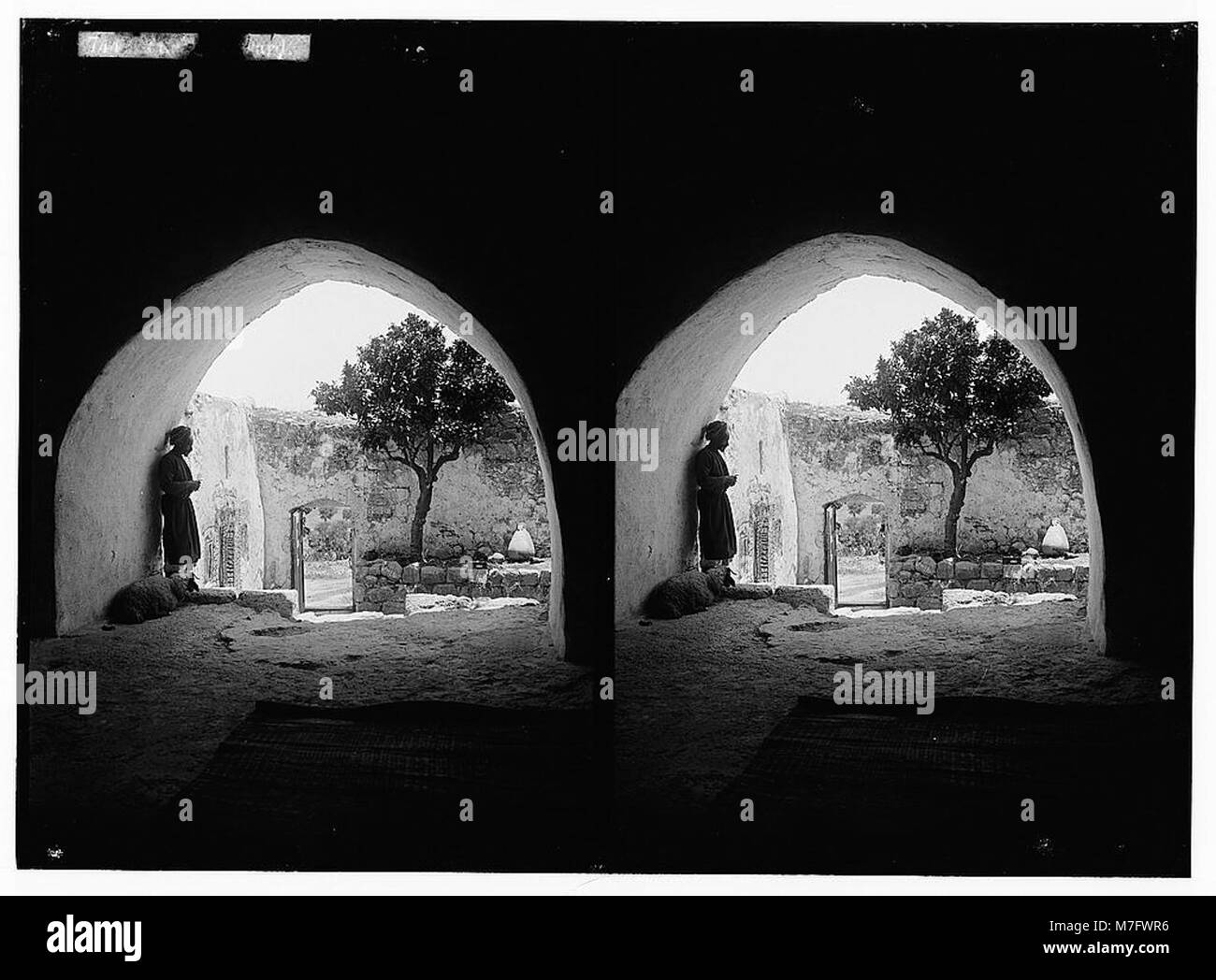 The image depicts a scene in Sherafat, where a Weli of Budrieh prepares ...