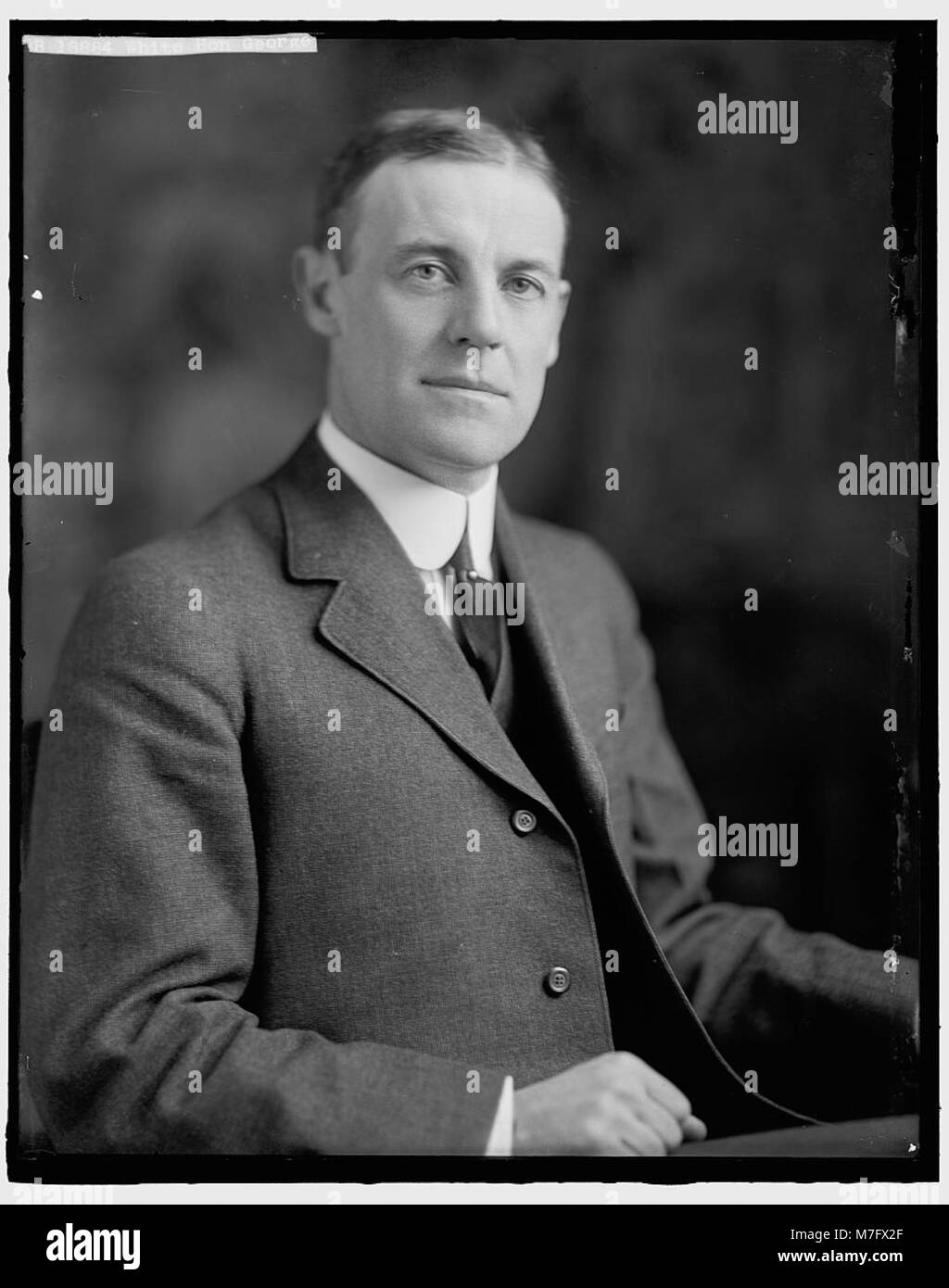 A portrait of Honorable George White, an important figure, captured for ...