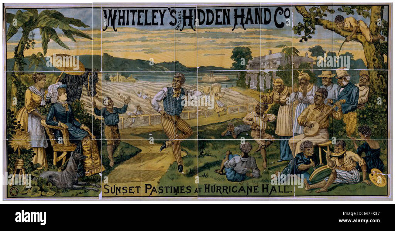 A historical advertisement for Whiteley's Original Hidden Hand Co ...