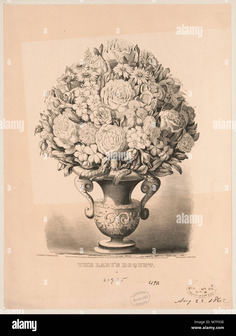 The Lady's Bouquet is a floral arrangement, often presented as a symbol ...