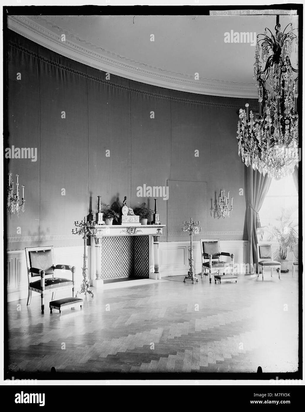 The Blue Room of the White House is one of the most famous rooms in the ...