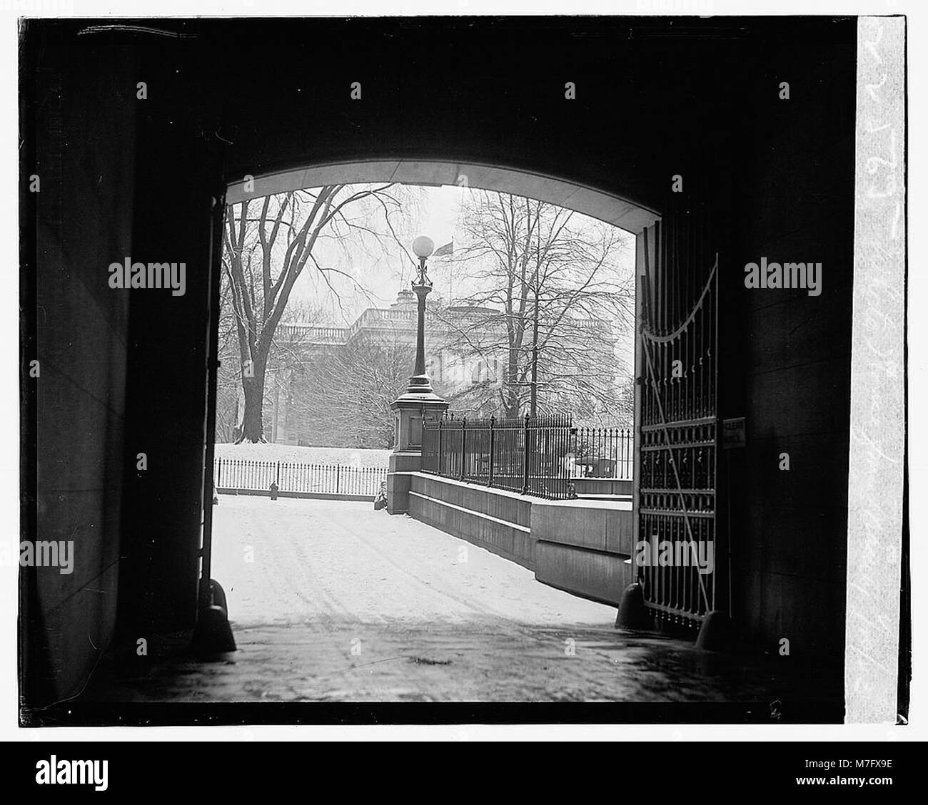 A photograph taken from the U.S. Treasury building on February 20, 2023 ...