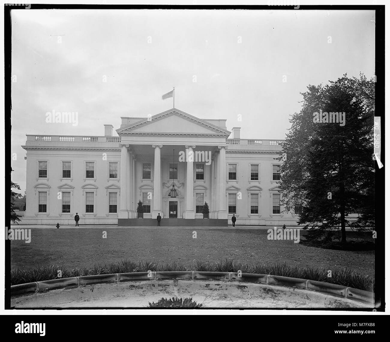 This image features the White House, the official residence and ...