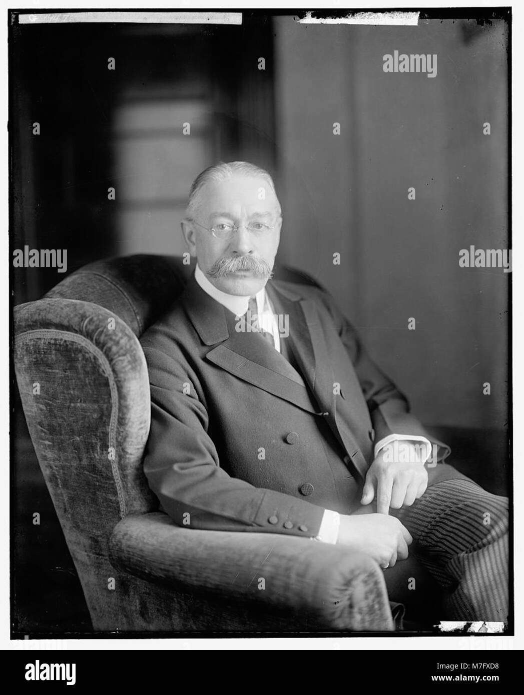 This portrait features George Wickersham, an honorable figure in ...