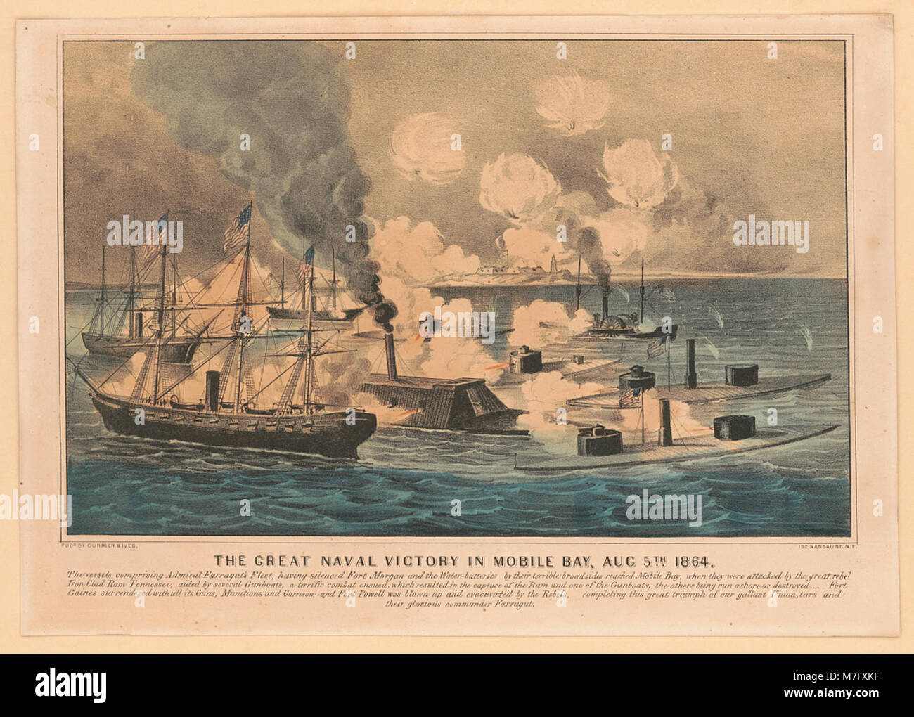 Mobile bay 1864 hi-res stock photography and images - Alamy