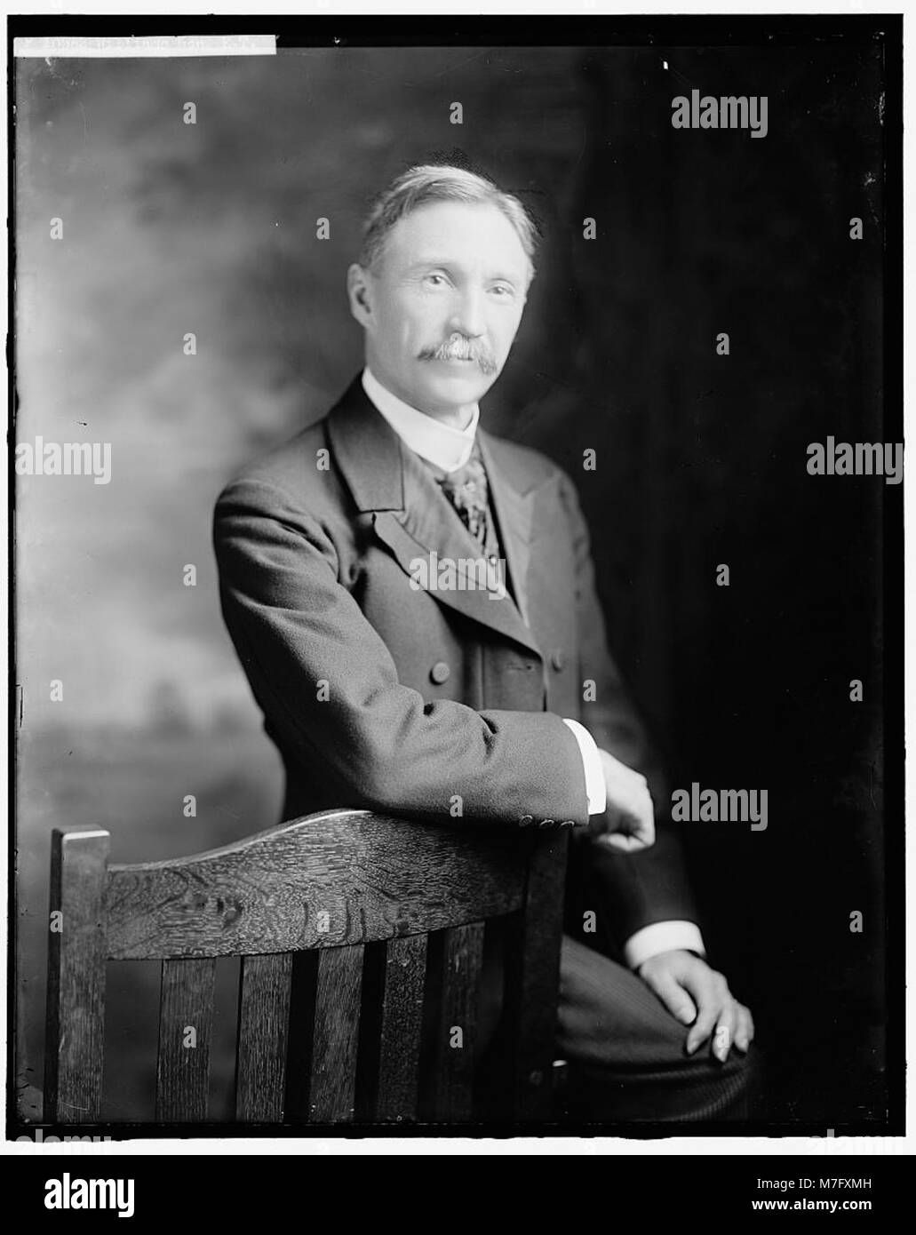 A formal portrait of Honorable E.T. Williams, a figure of prominence ...