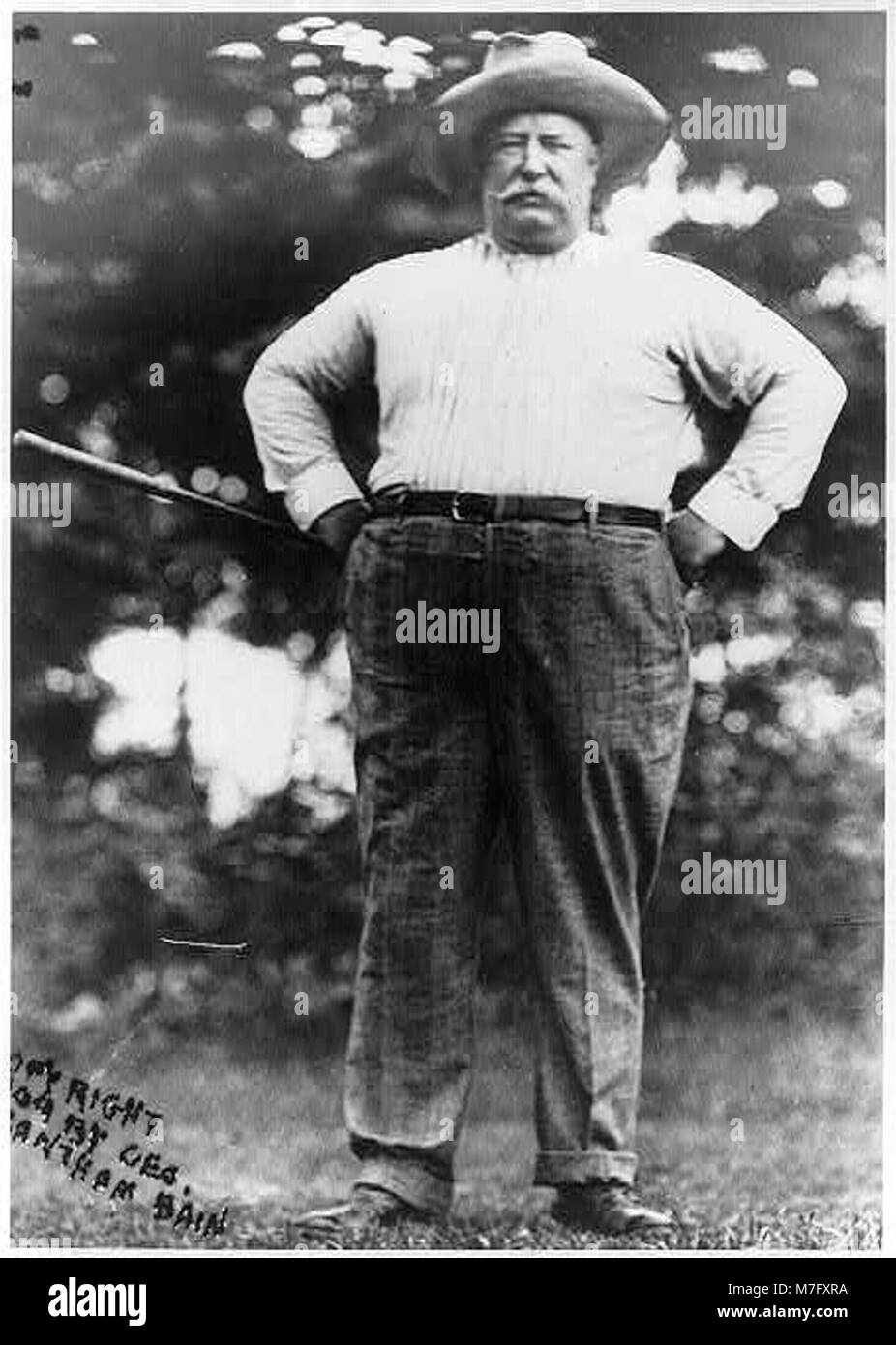 William Howard Taft, the 27th President of the United States, captured ...