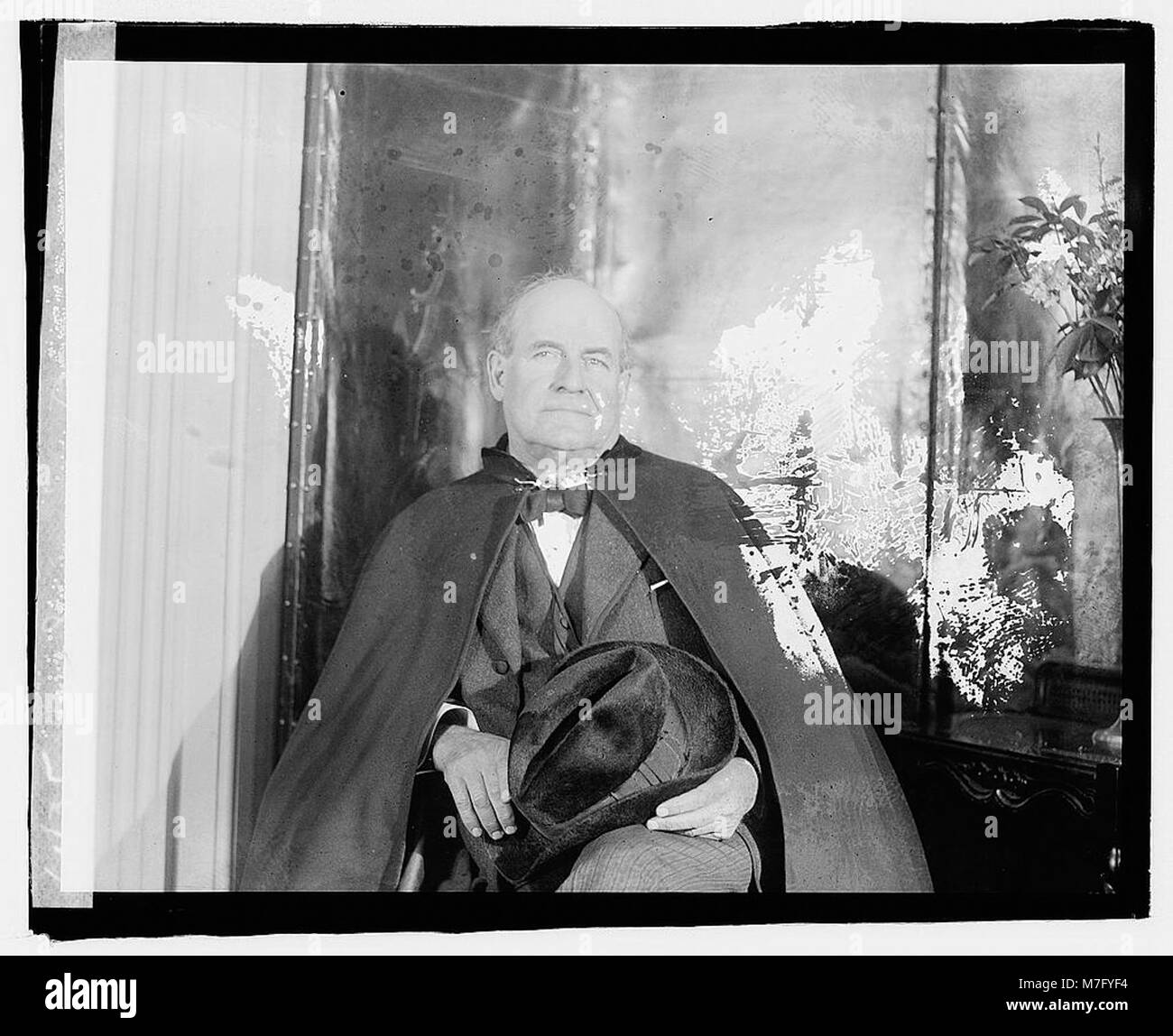 A historical photograph or portrait of William Jennings Bryan, a ...