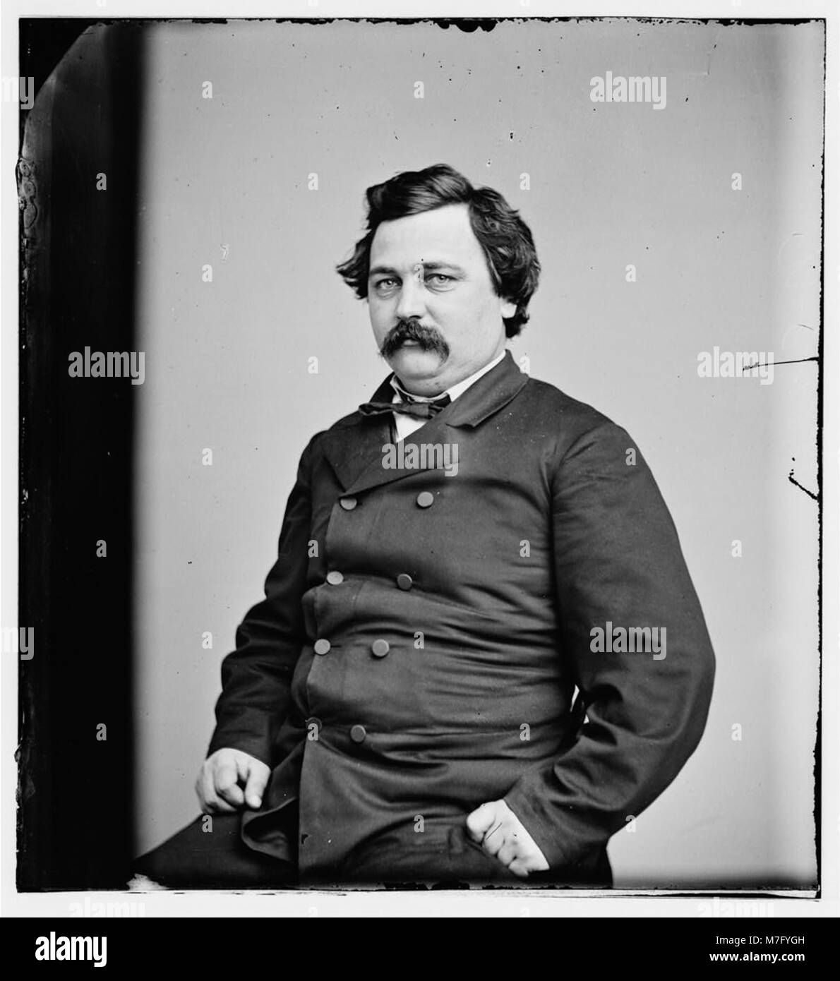 A historical photograph of William S. Hillyer, a member of General ...