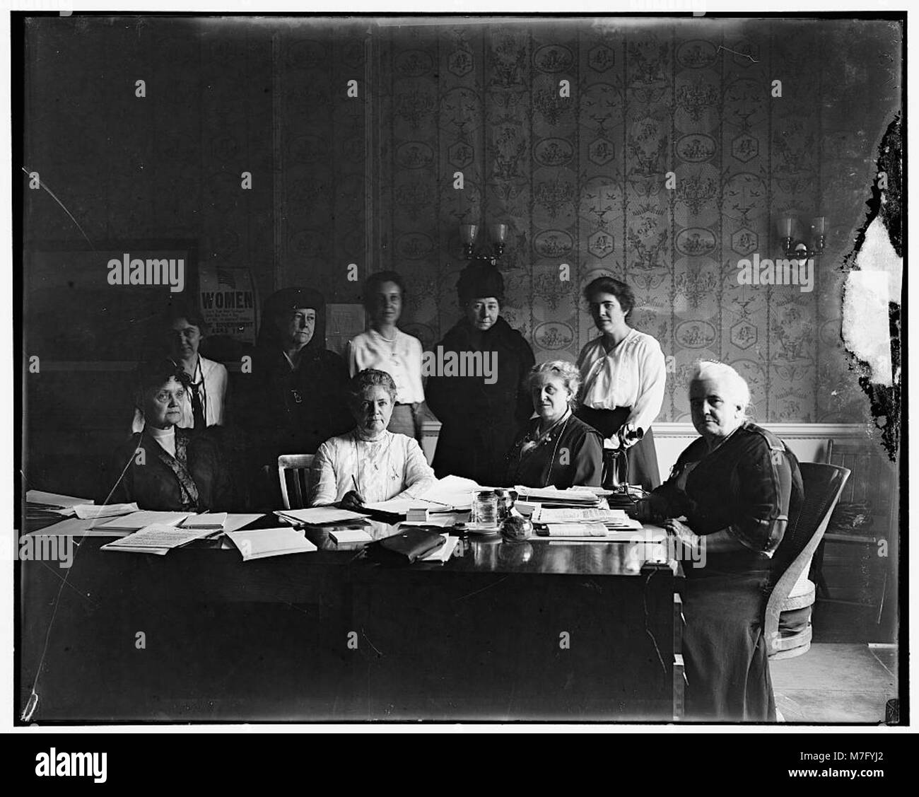 Photograph of the Woman's Committee of the Council of National Defense ...