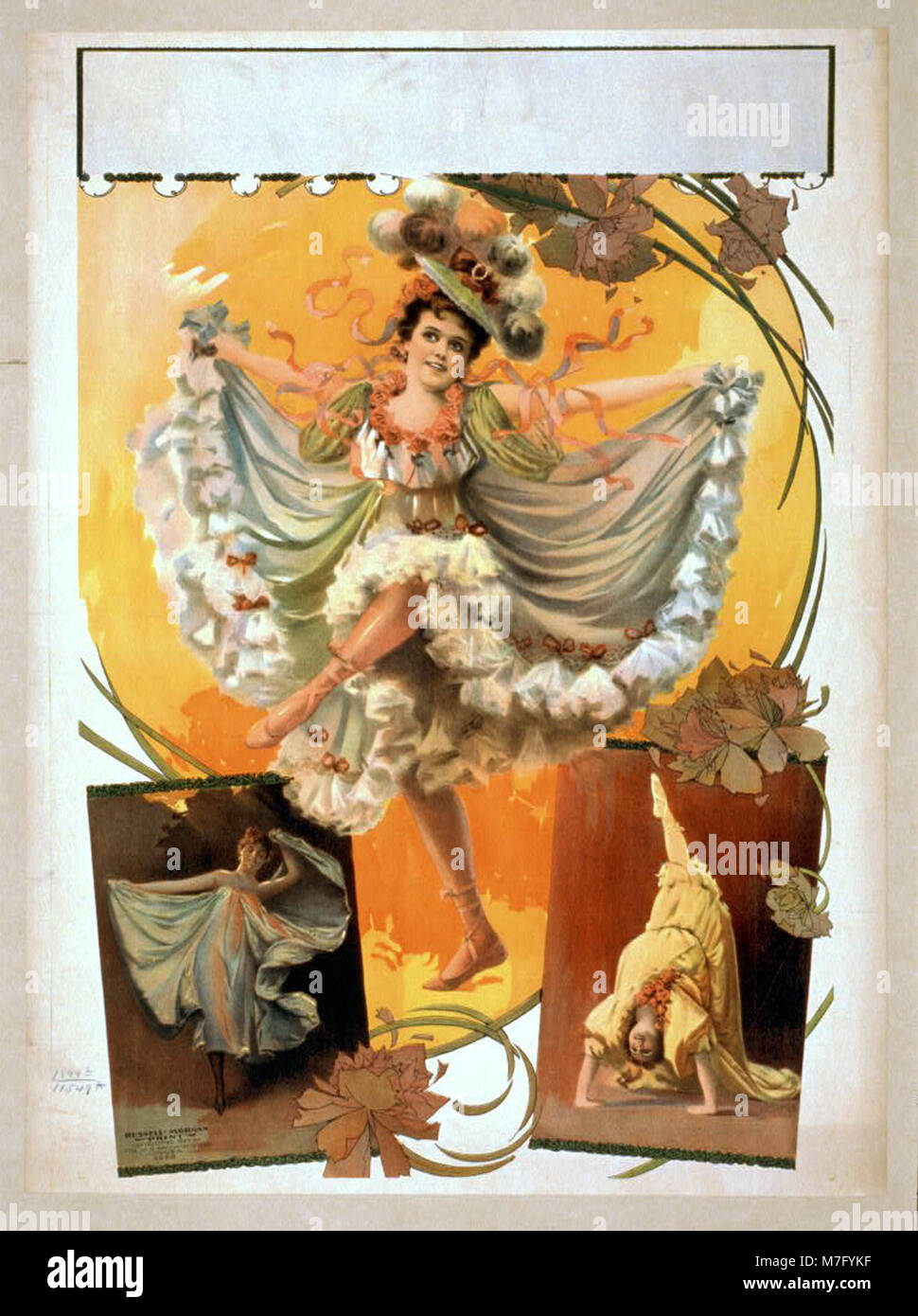 A photograph showing a woman performing a dance in two scenes and ...