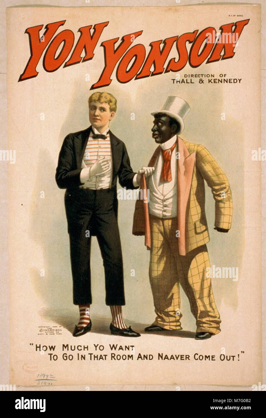 A portrait of Yon Yonson, an immigrant character who appears in the ...