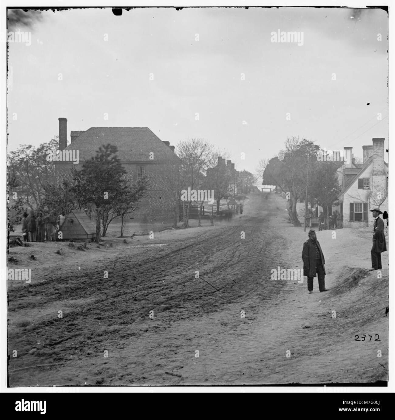A street view of Yorktown, Virginia, capturing the layout and ...