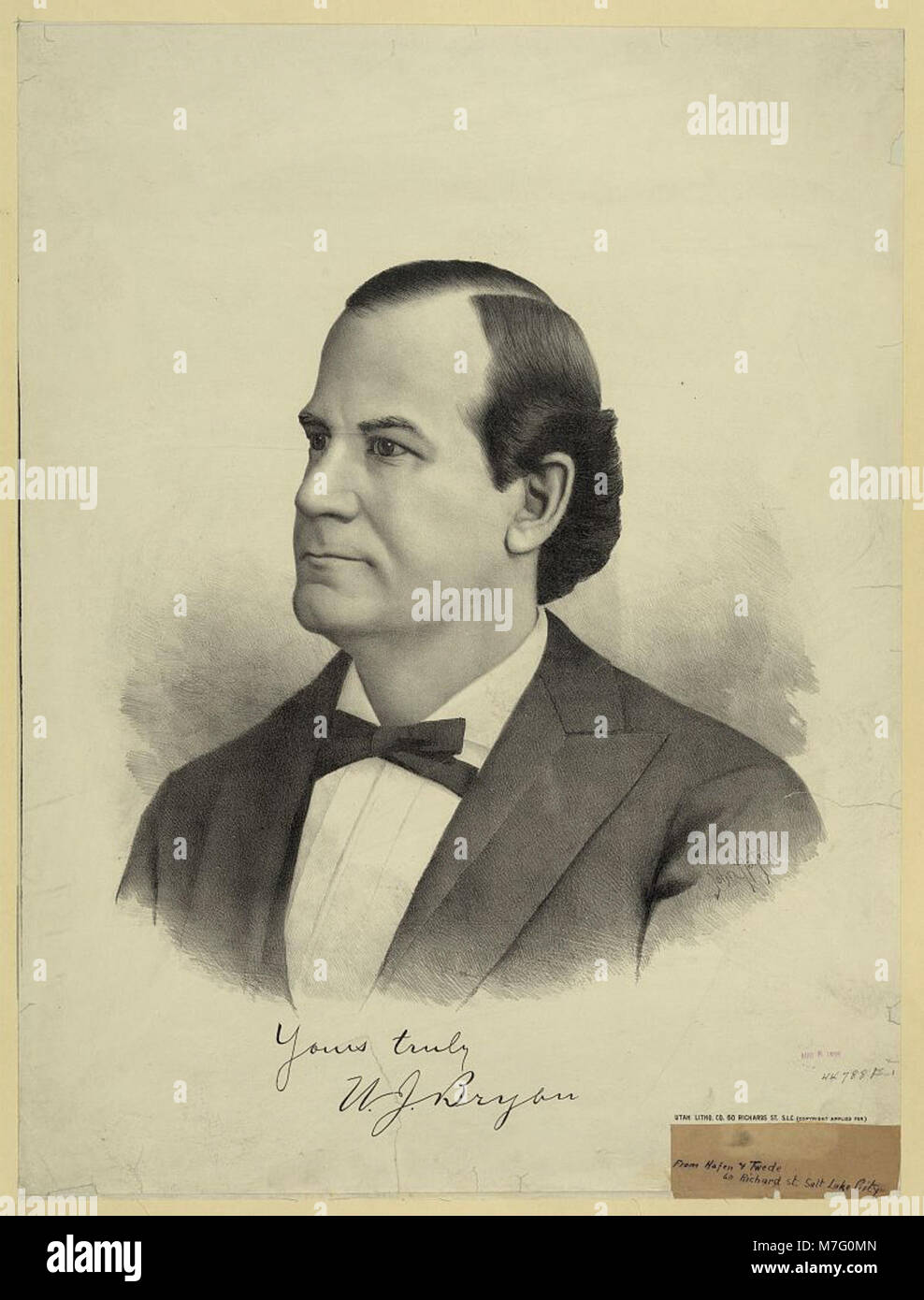 This image features William Jennings Bryan, an influential American ...