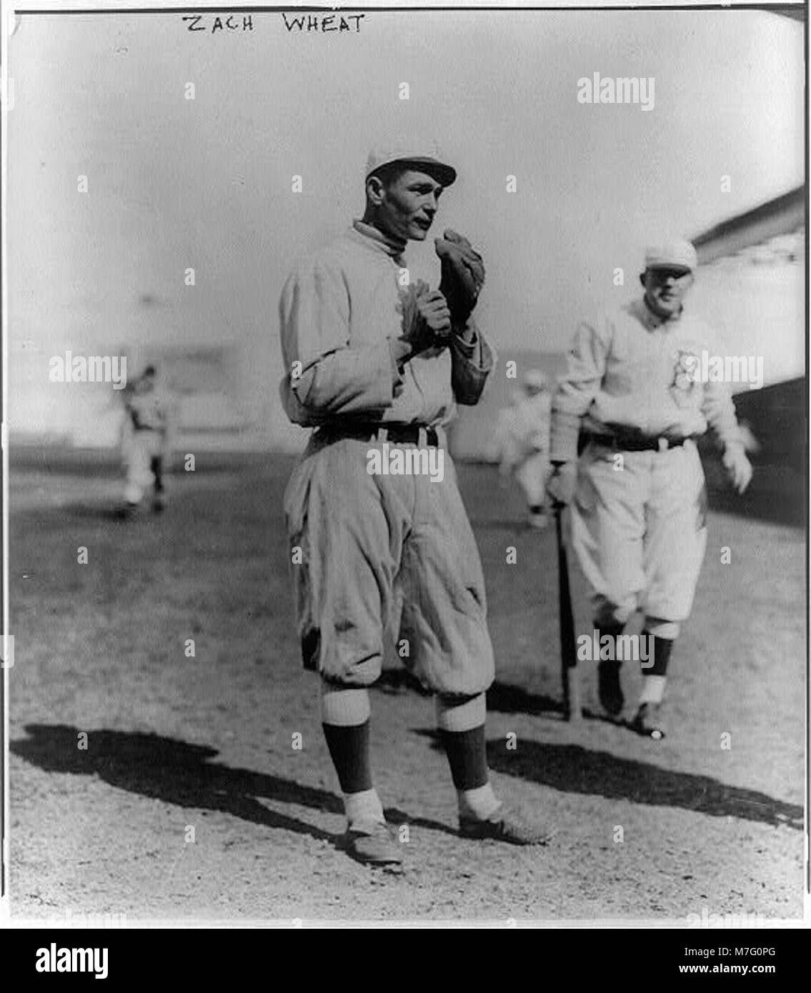 Zack Wheat, a prominent baseball player for the Brooklyn Dodgers in the ...