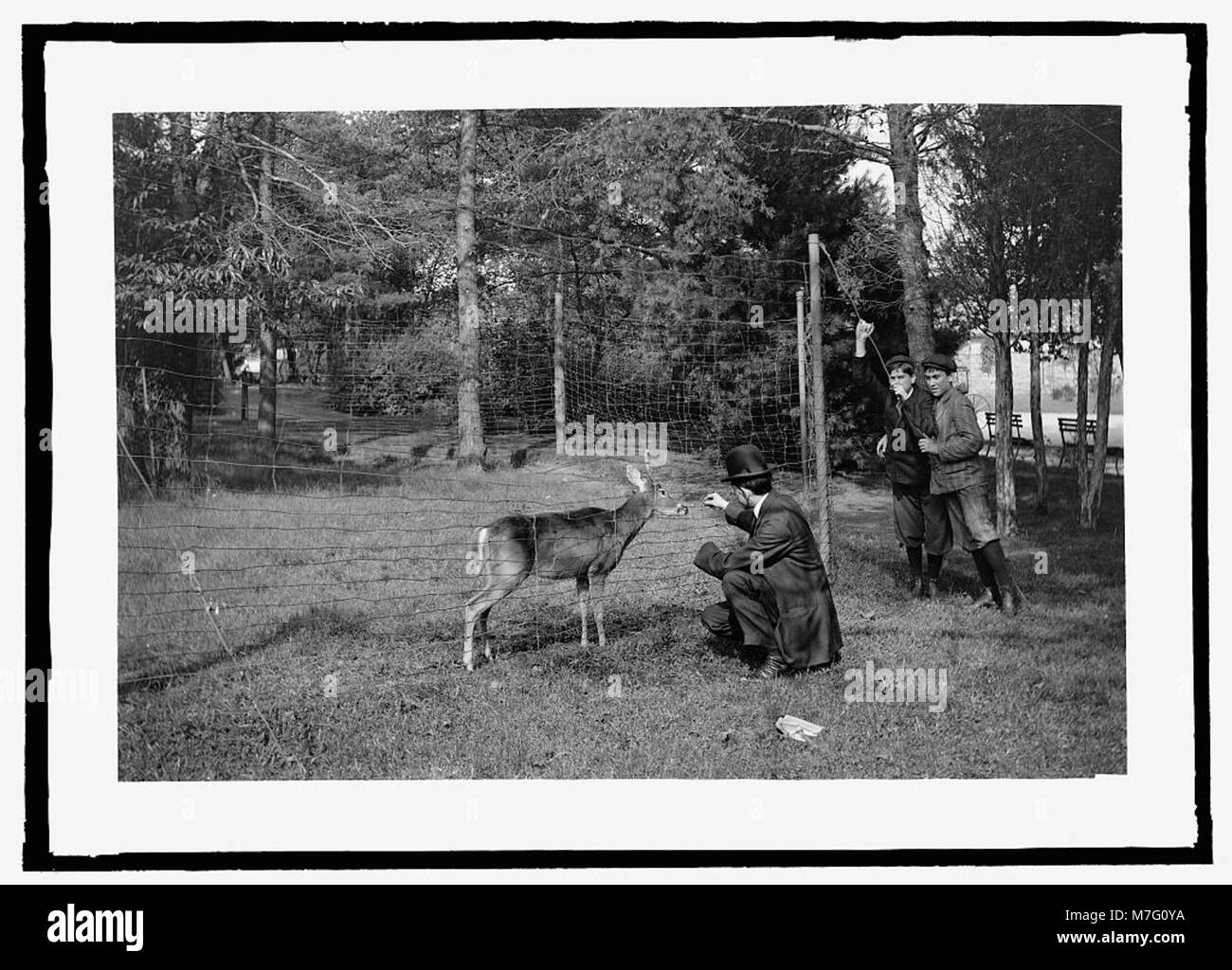 A photograph of a zoo park, highlighting the natural environment and ...