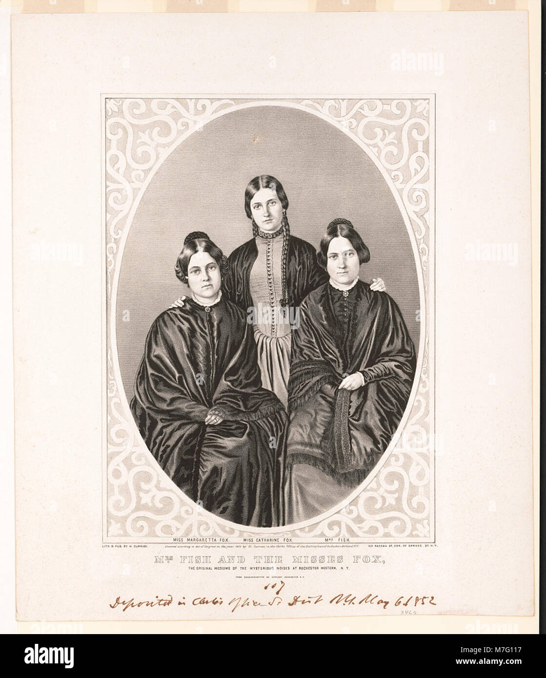 Mrs. Fish and the Misses Fox- the original mediums of the mysterious ...